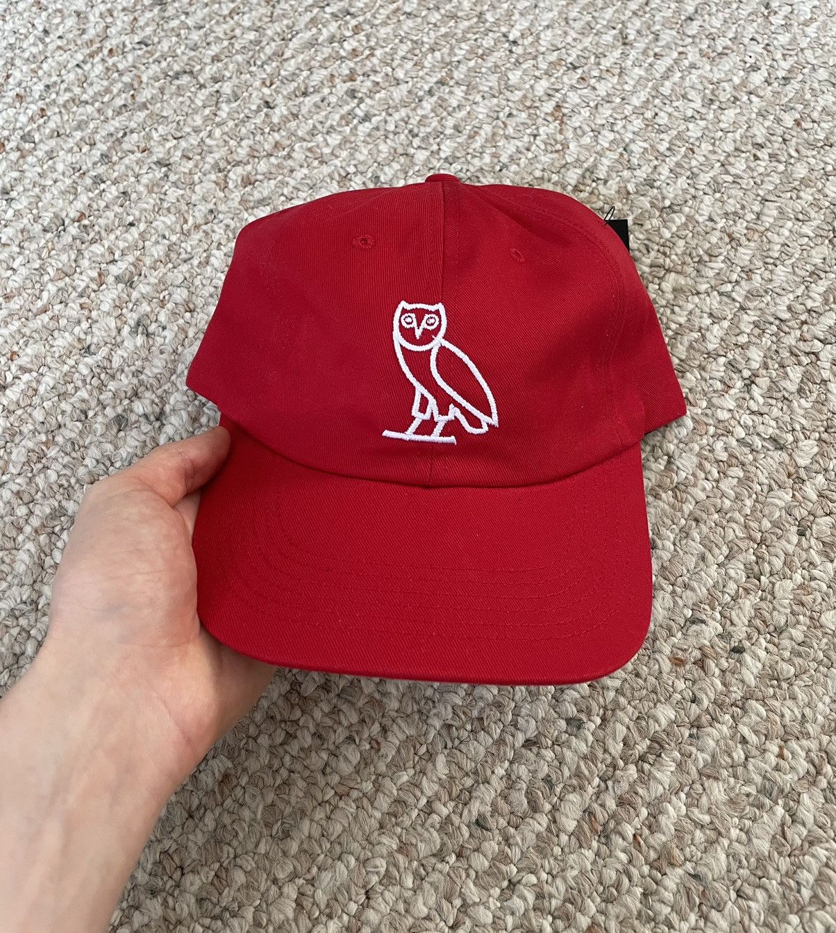 Octobers Very Own OVO Red Logo Hat - Very Rare Style | Grailed