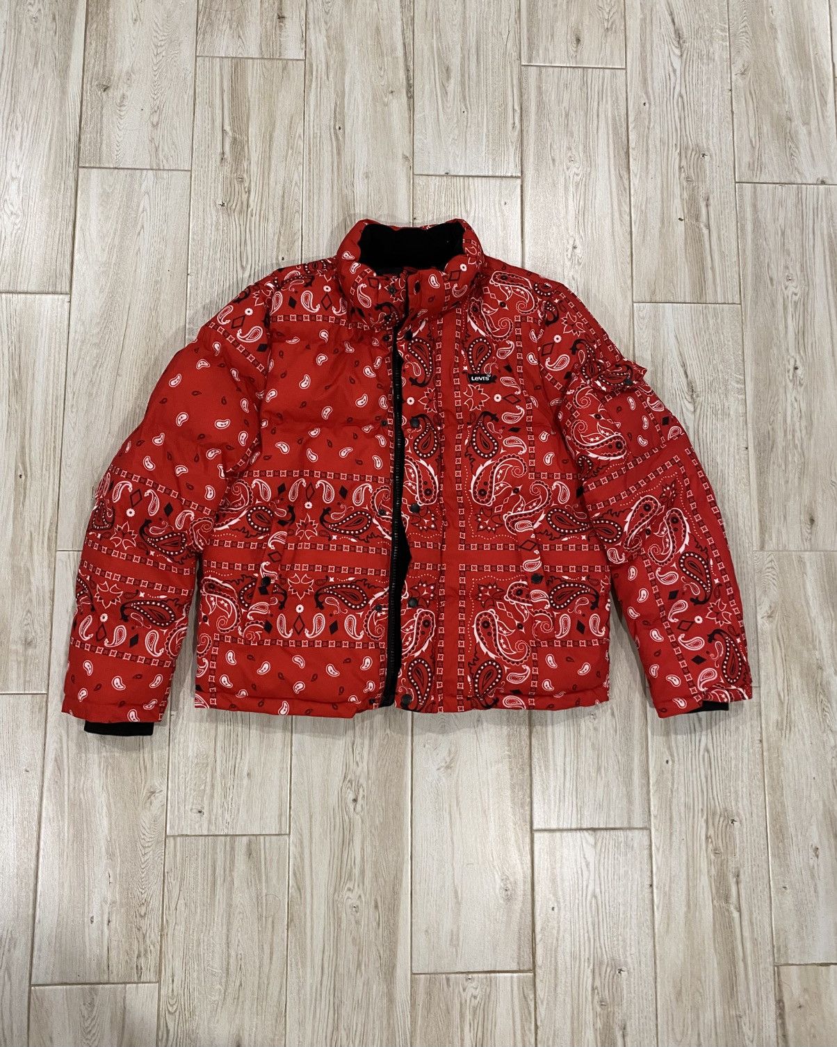 Levi's Levis Paisley Puffer Jacket | Grailed