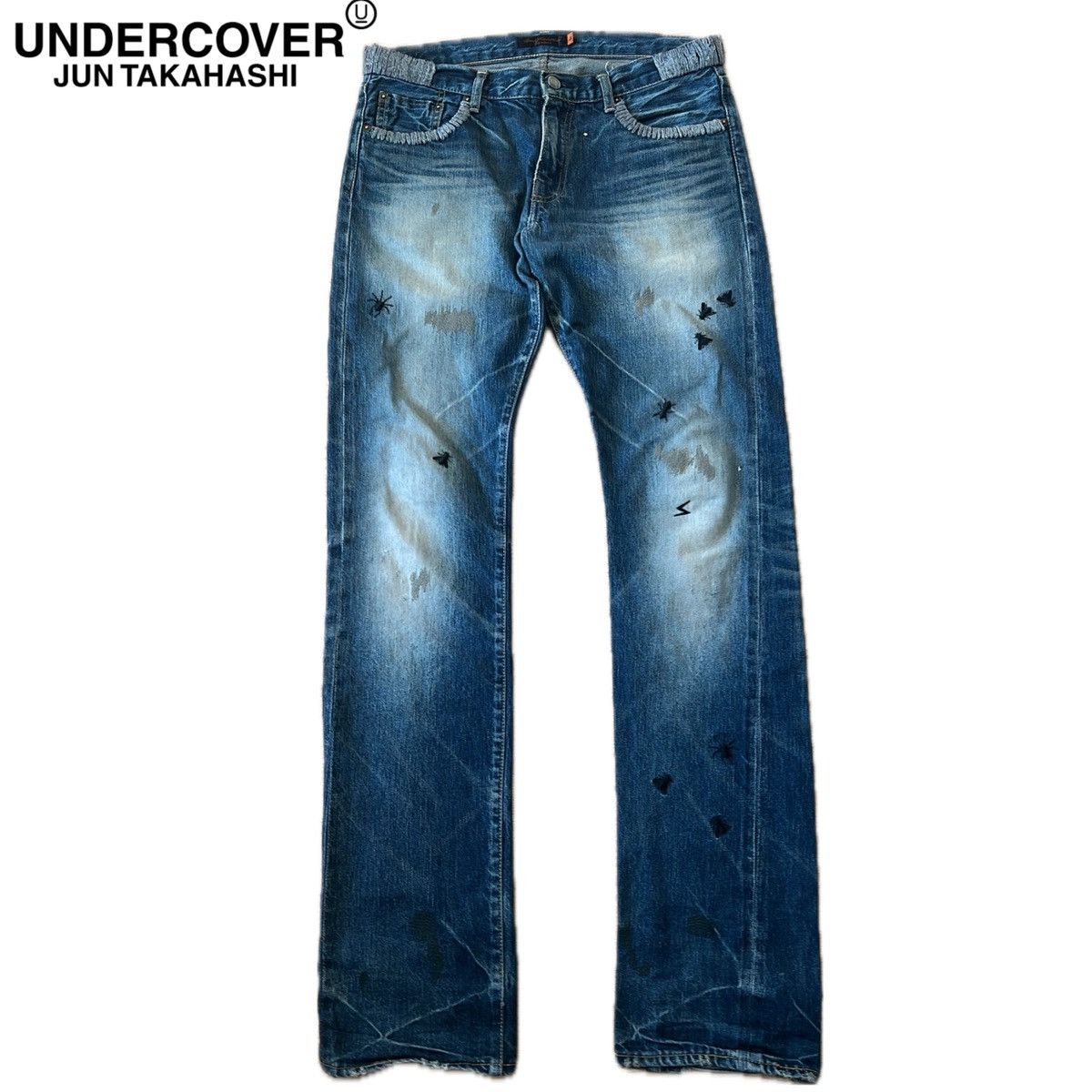 Jun Takahashi × Undercover AW06 Undercover Insect Yarn Bug Denim | Grailed