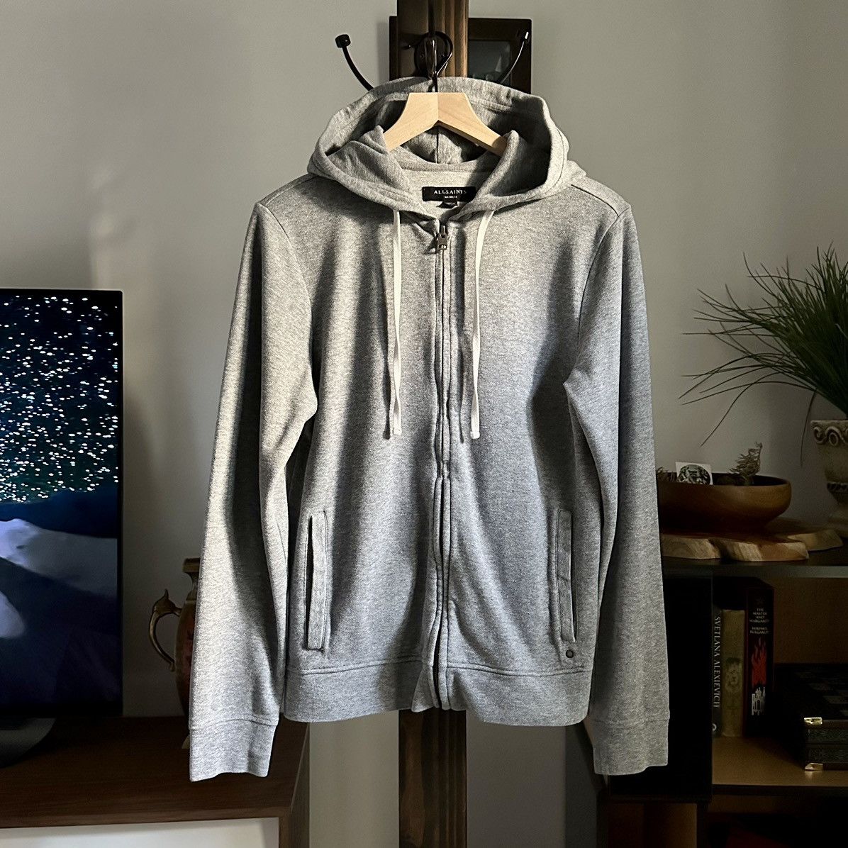 Allsaints 🌿AllSaints Zip-Up Hoodie Grey🌿 | Grailed Allsaints 🌿AllSaints Zip-Up Hoodie Grey🌿 | Grailed