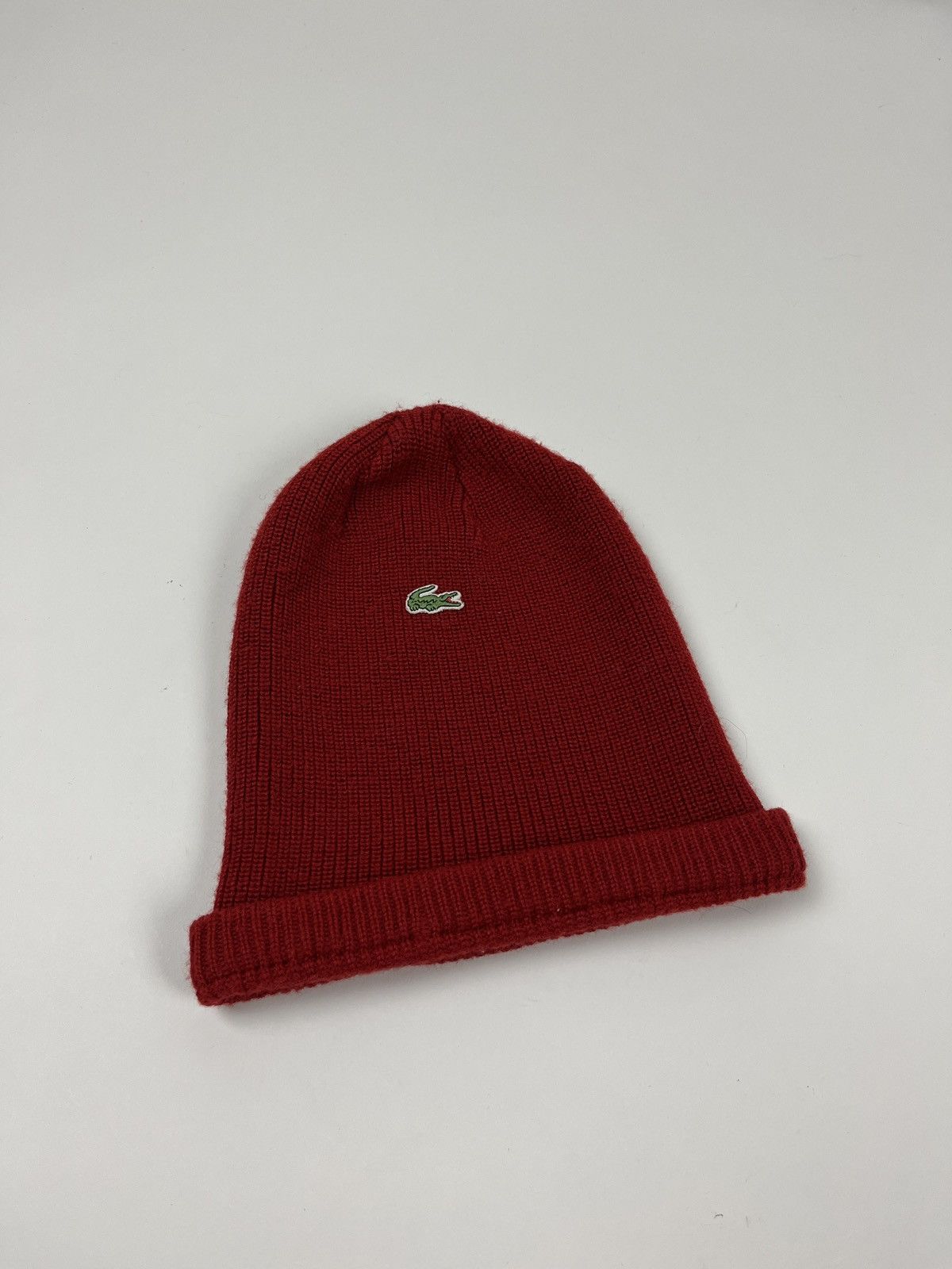 Lacoste × Streetwear × Vintage Rare 🔥 Vintage Lacoste Wool Beanie Hat ...