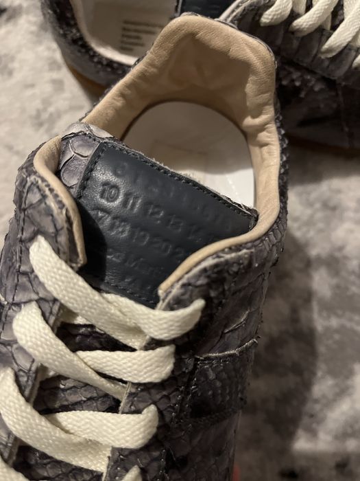Maison Margiela Maison Margiela Replica Python effect | Grailed