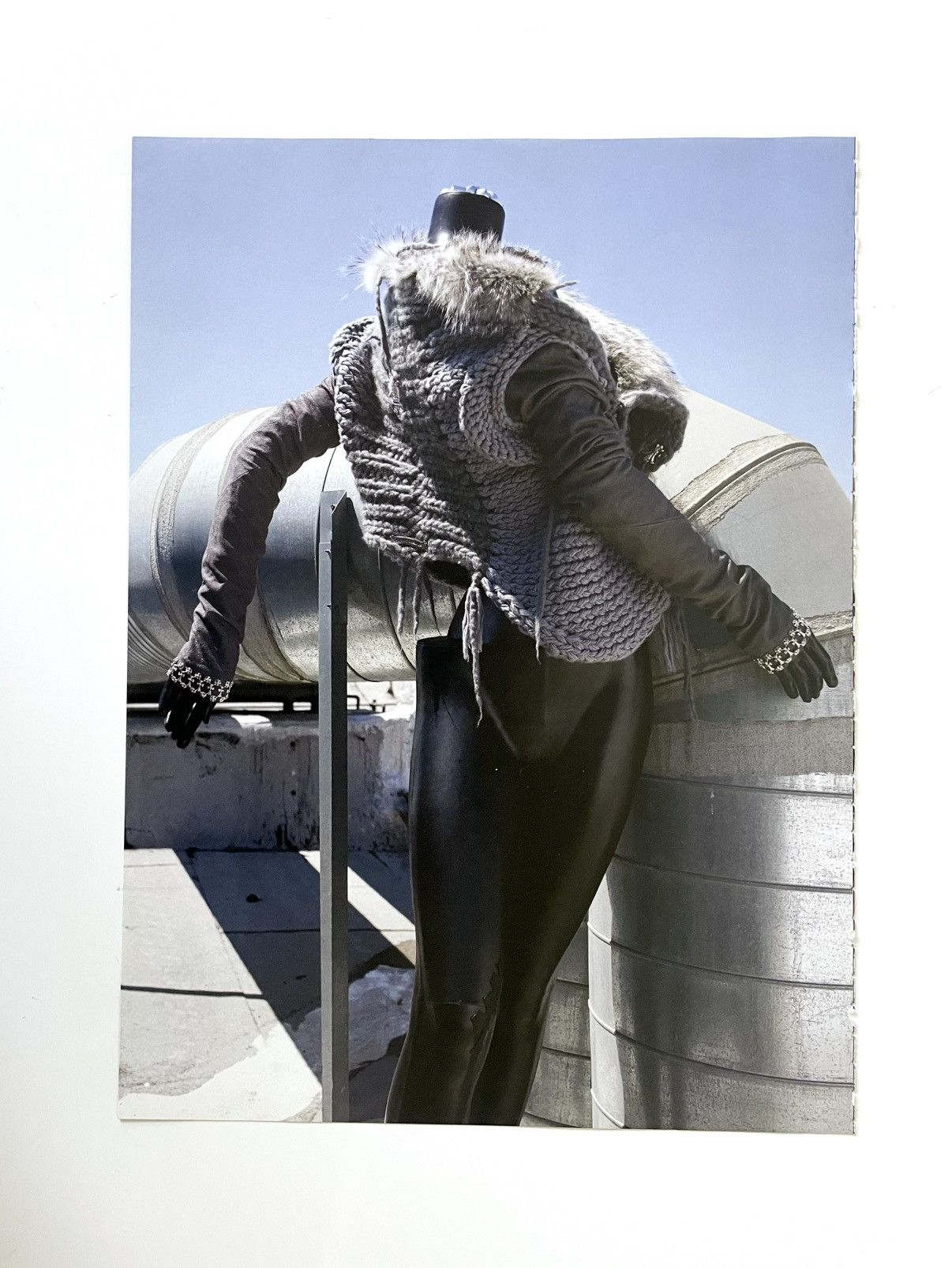 Chrome Hearts Chrome Hearts 8x11 cutout poster | Grailed