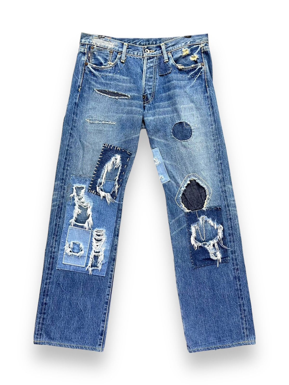 Japanese Brand × KOJIMA GENES 🔥DANIA x YEN JEANS Distressed Original ...