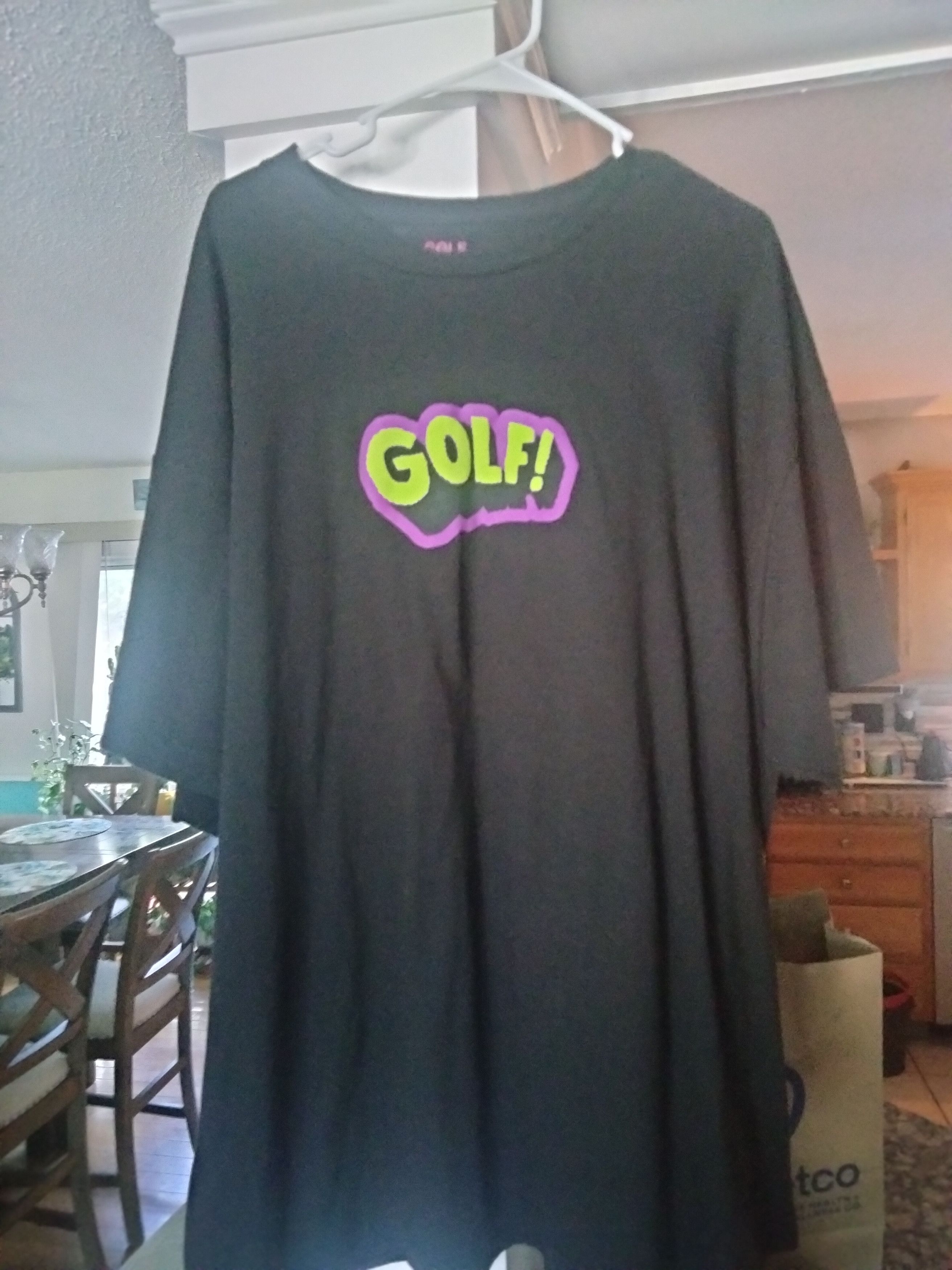 Golf Wang Golf Wang Purple and Green Logo T Shirt | Grailed