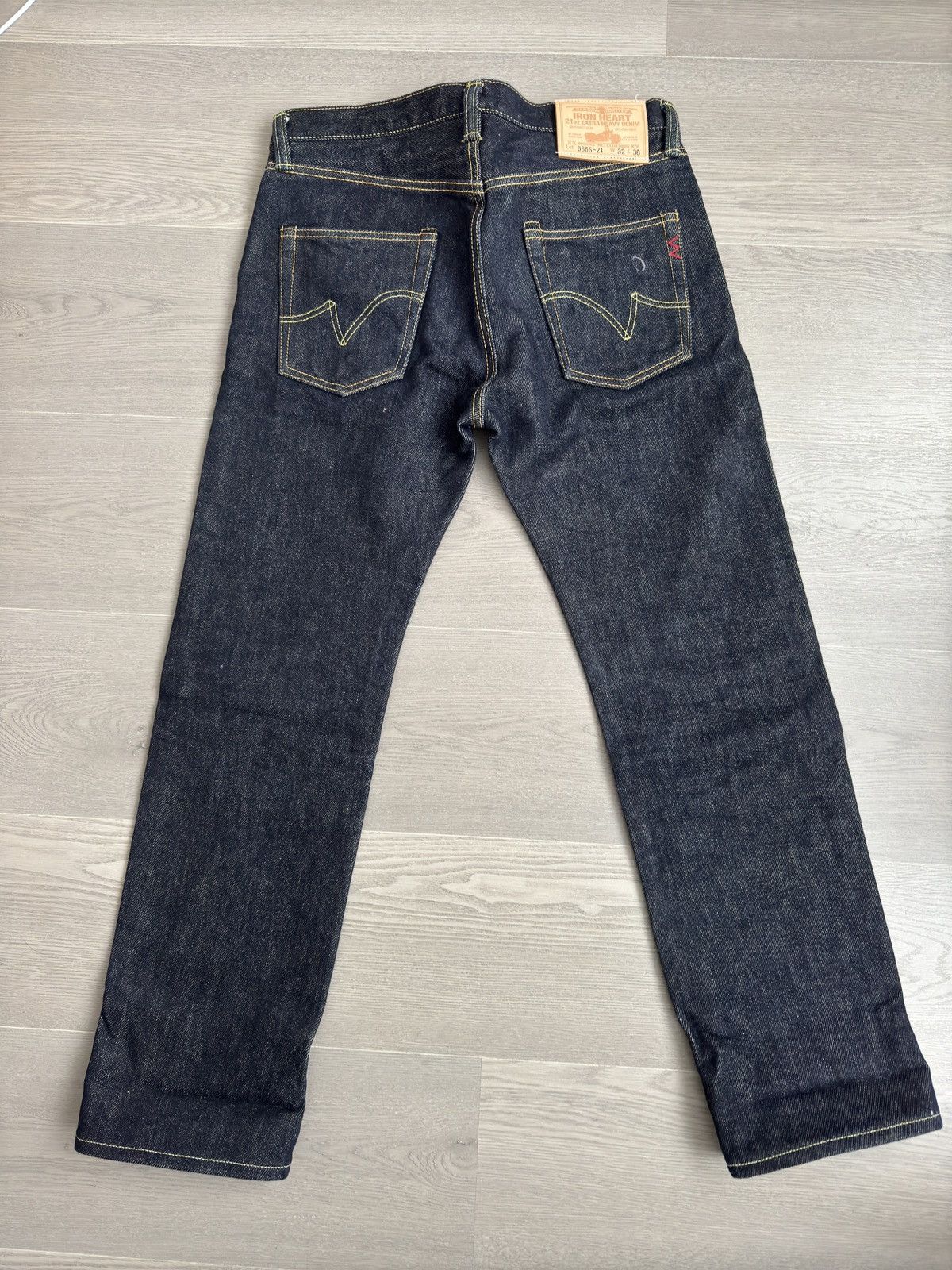 Iron Heart IH-666 21oz Indigo | Grailed
