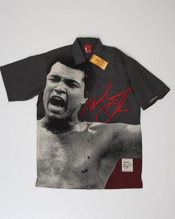 Fubu Vintage 1990s Platinum Fubu Muhammed Ali Shirt | Grailed
