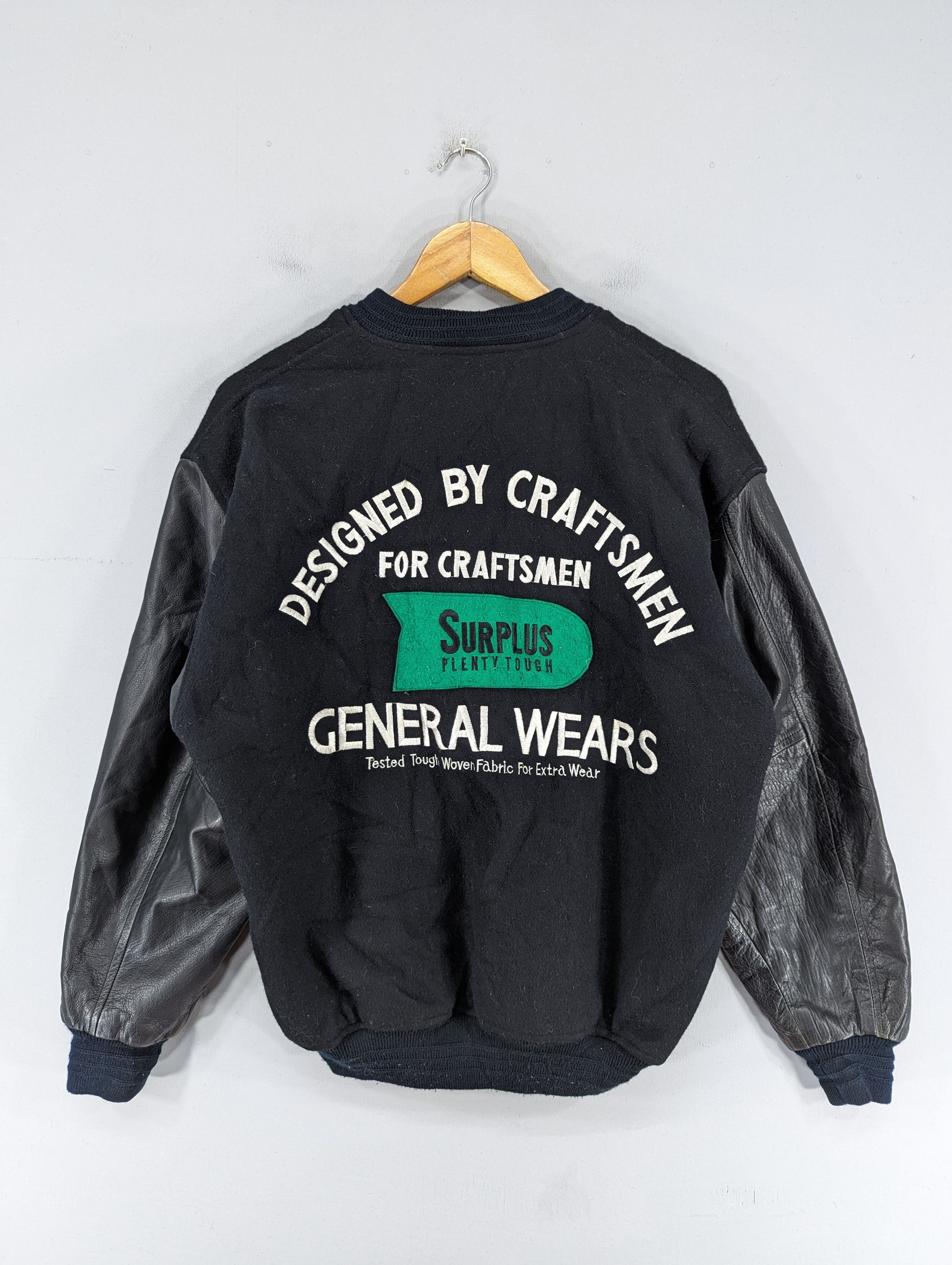 Military × Surplus × Varsity Jacket Vintage Surplus The Army&Navy ...