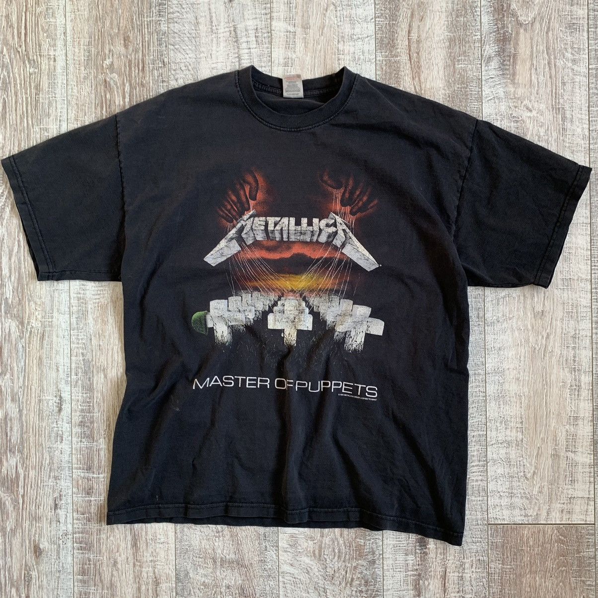 Vintage Vintage Rock tee band Metallica Master of Puppets 1994 shirt | Grailed