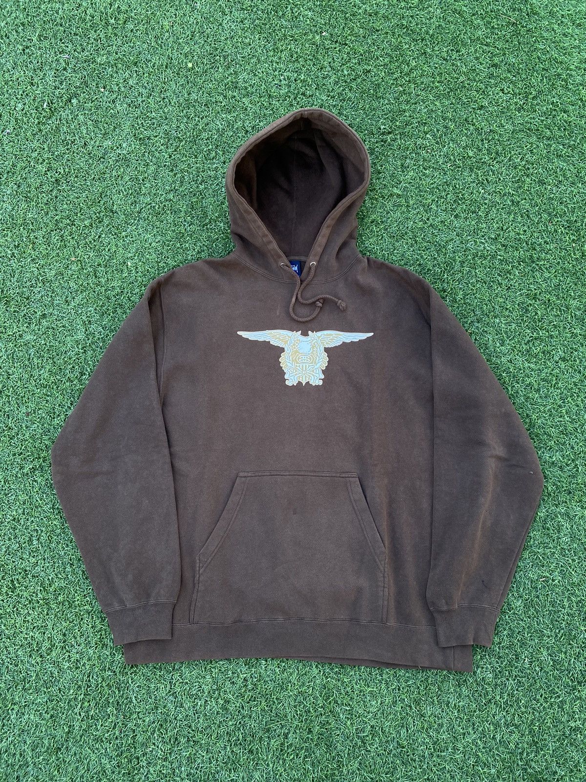 Vintage VINTAGE RARE 90s STUSSY RIP OFF HARLEY DAVIDSON BROWN COLOR🍫 ...