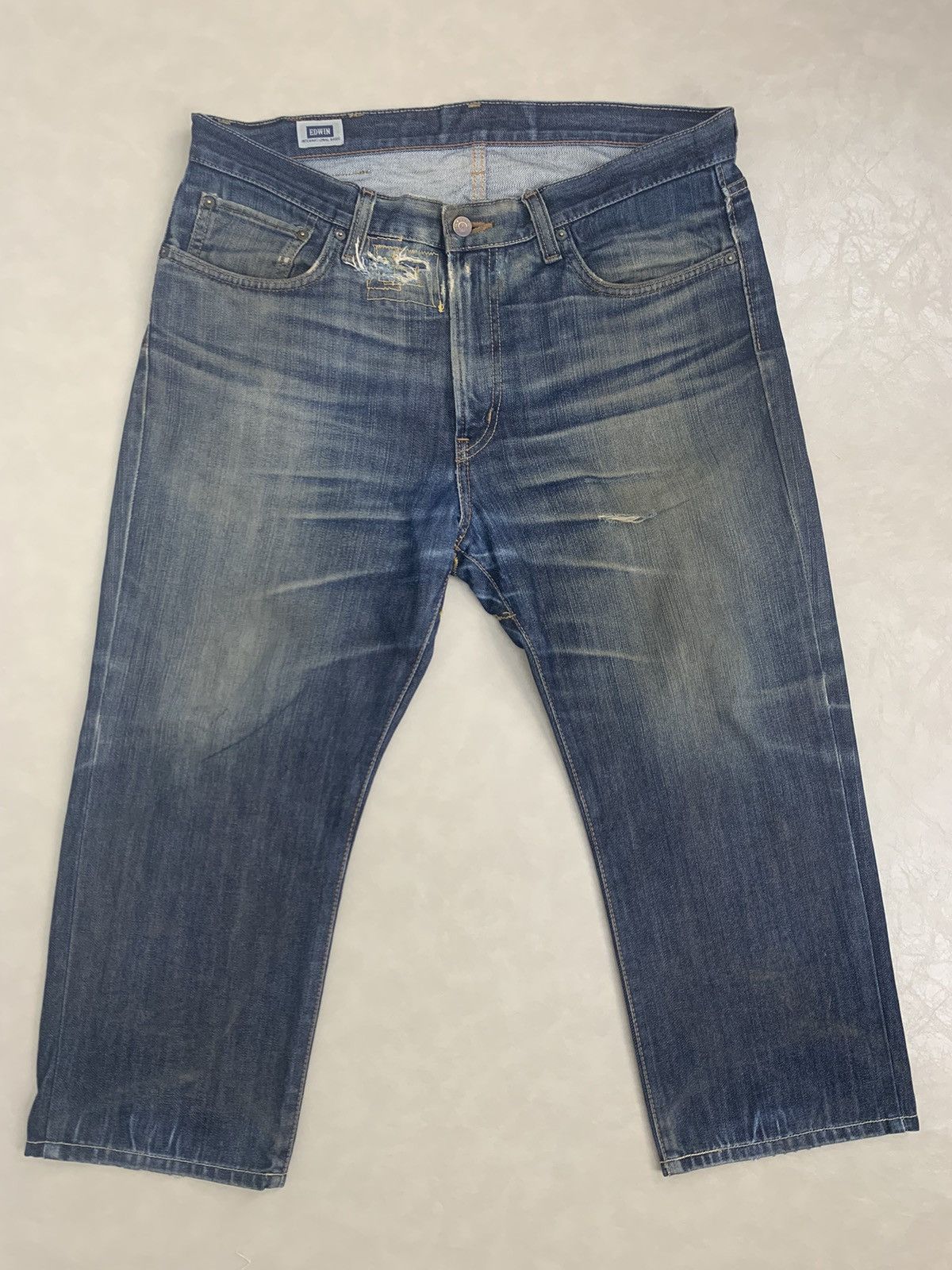 Designer × Edwin × Japanese Brand Edwin Shortpants Jeans Custom | Grailed