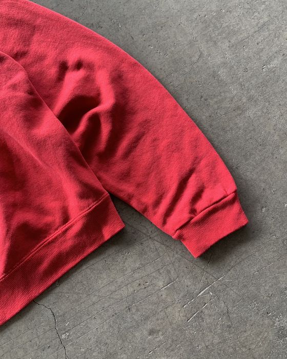 Vintage 90s Cheetah Chico State Faded Red Sweatshirt | Grailed