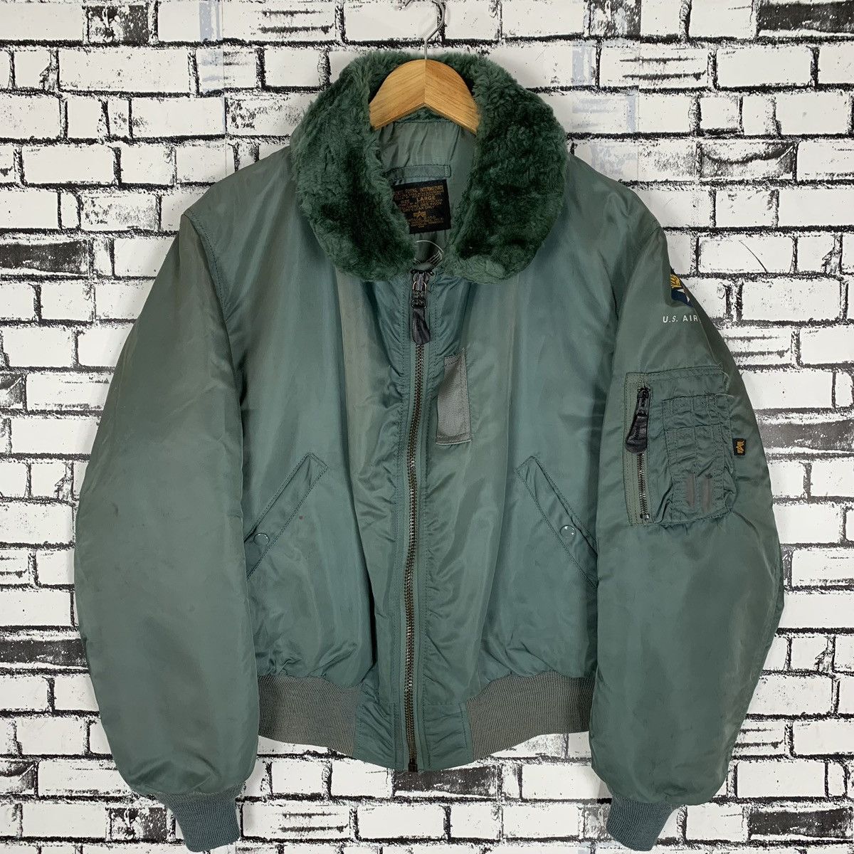 Alpha × Bomber Jacket × Us Air Force U.S Air Force Alpha Bomber Flight ...