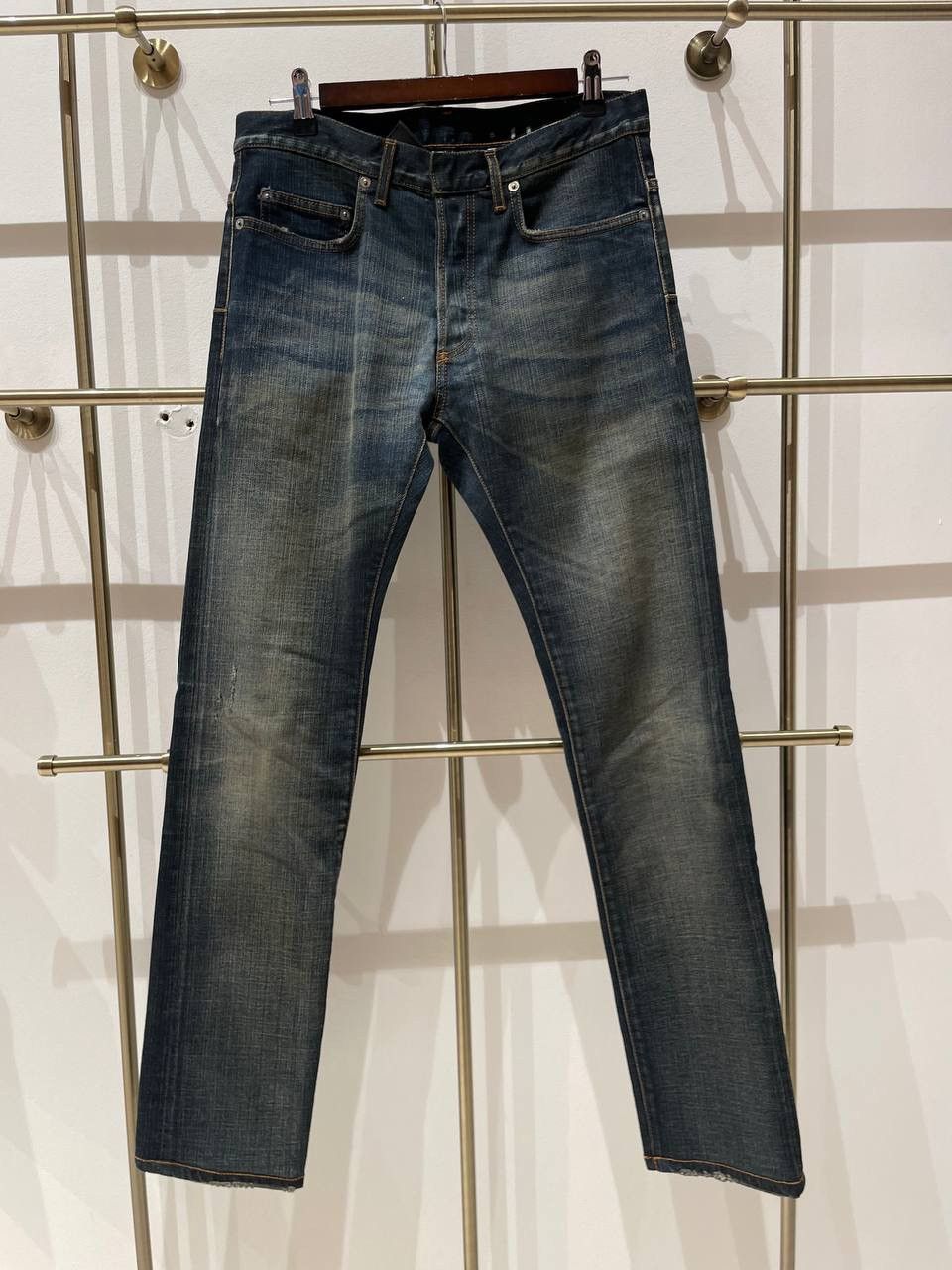 Dior Dior Dirty Trash Stained Detail Denim Jeans | Grailed