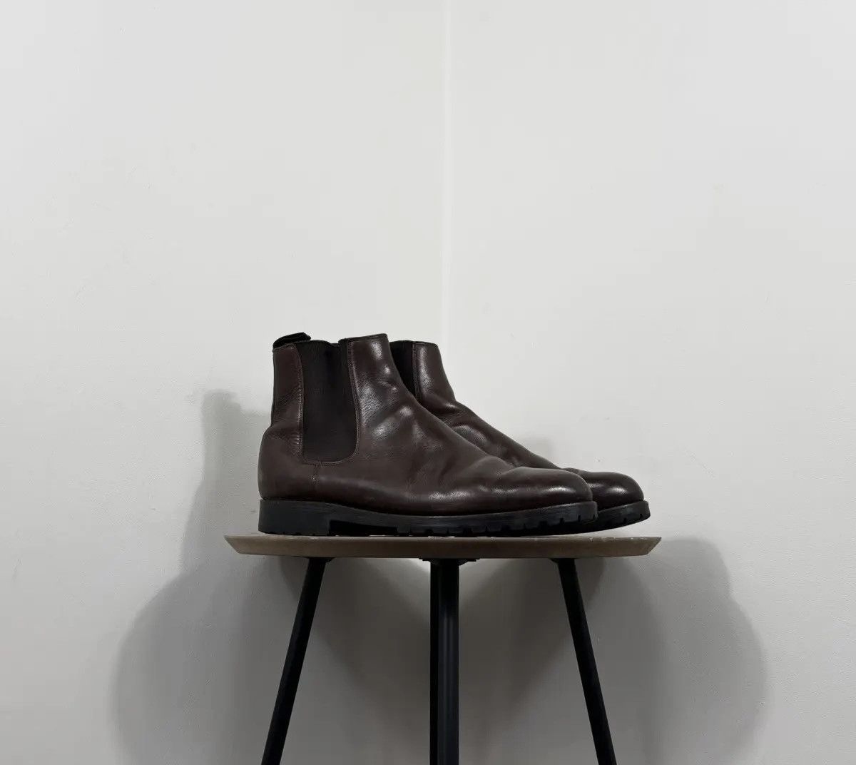 Other Ed Meier Munich Men’s Dark Brown Leather Chelsea Boots | Grailed