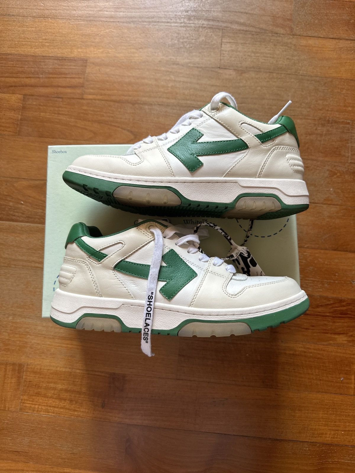 Off-White Off-White Out of Office White Green | Grailed
