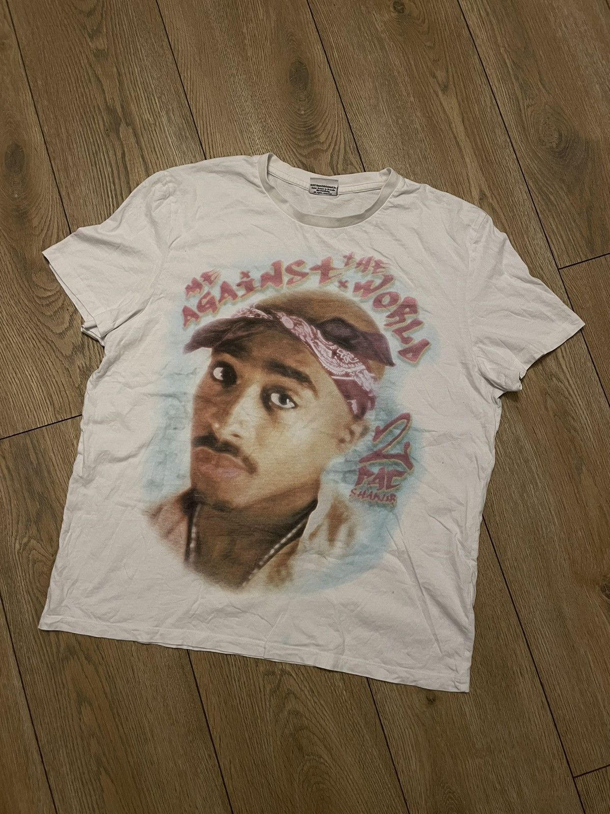 Rap Tees × Streetwear × Vintage Tupac Amaru Shakur 2pac rap tee boxy ...