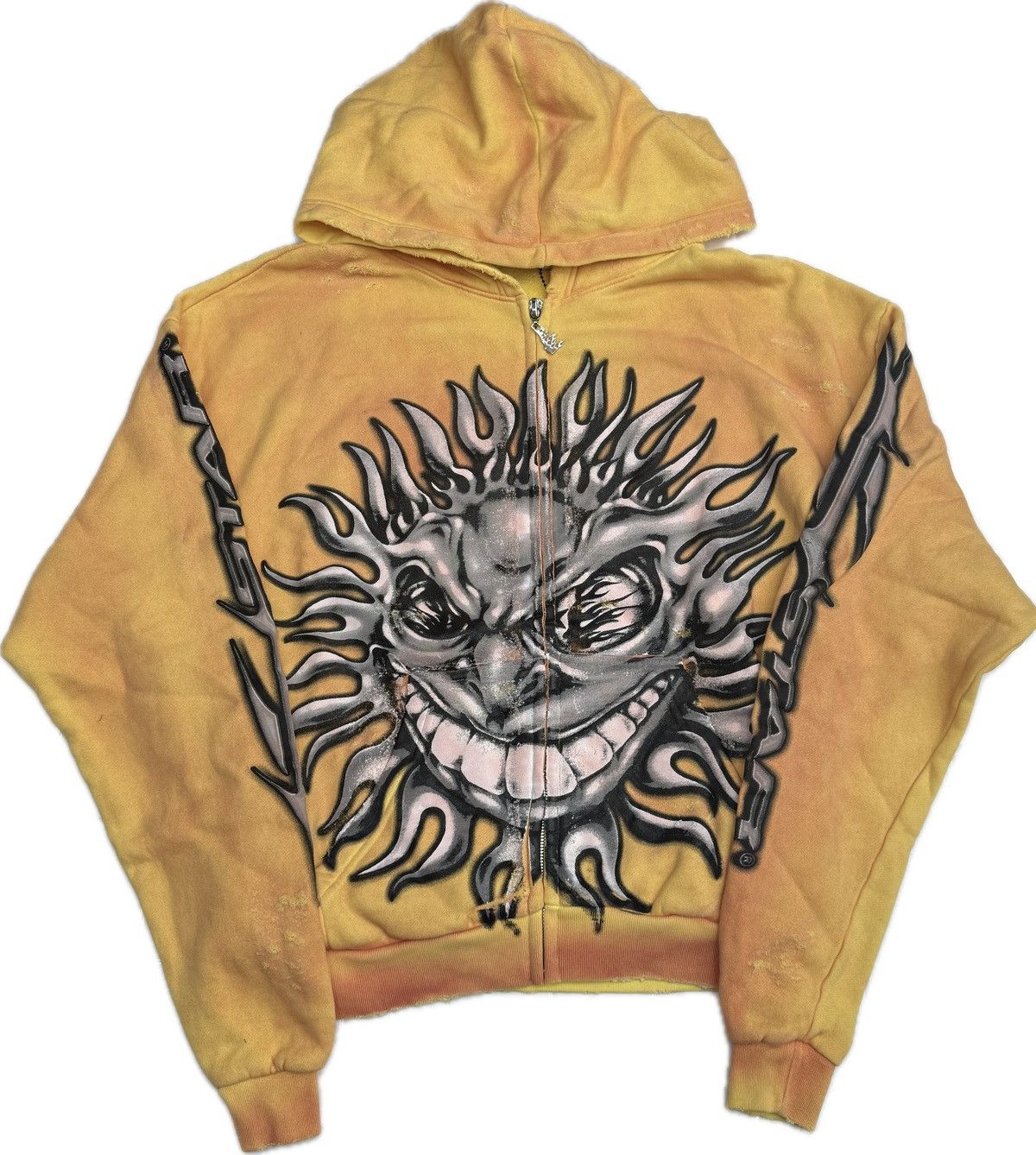 HELLSTAR Hellstar Shine Zip Up Hoodie | Grailed