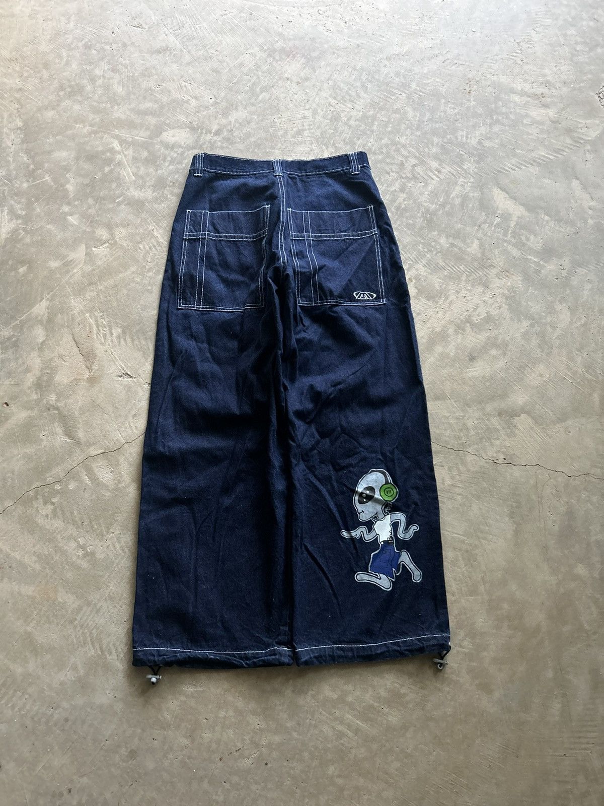 Jnco × Vintage Rare 90's Baggy MACGEAR Alien Pants | Grailed