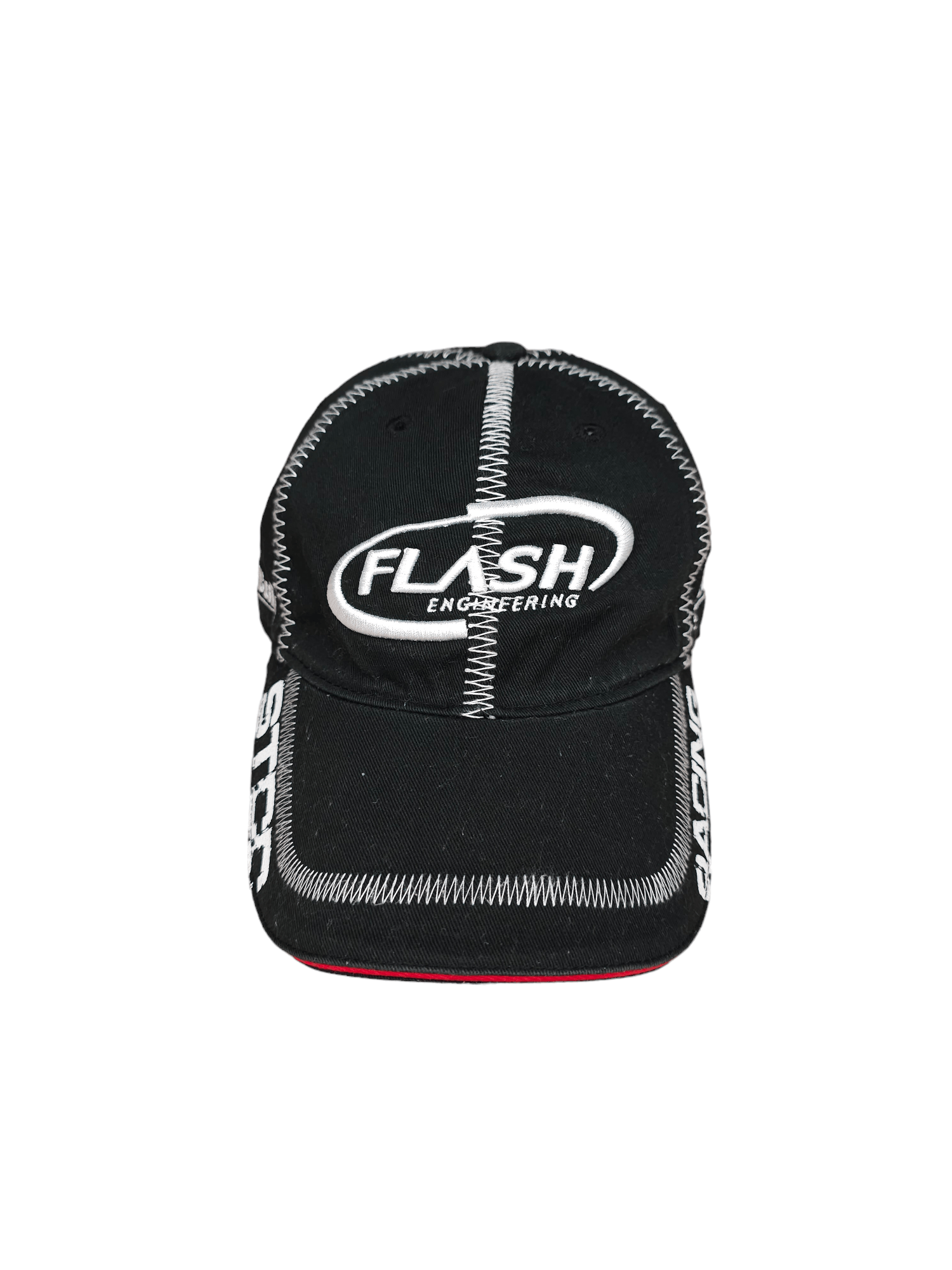 Vintage 💎 Black White Racing Nascar Formula Hat Cap Dakar Pirelli | Grailed