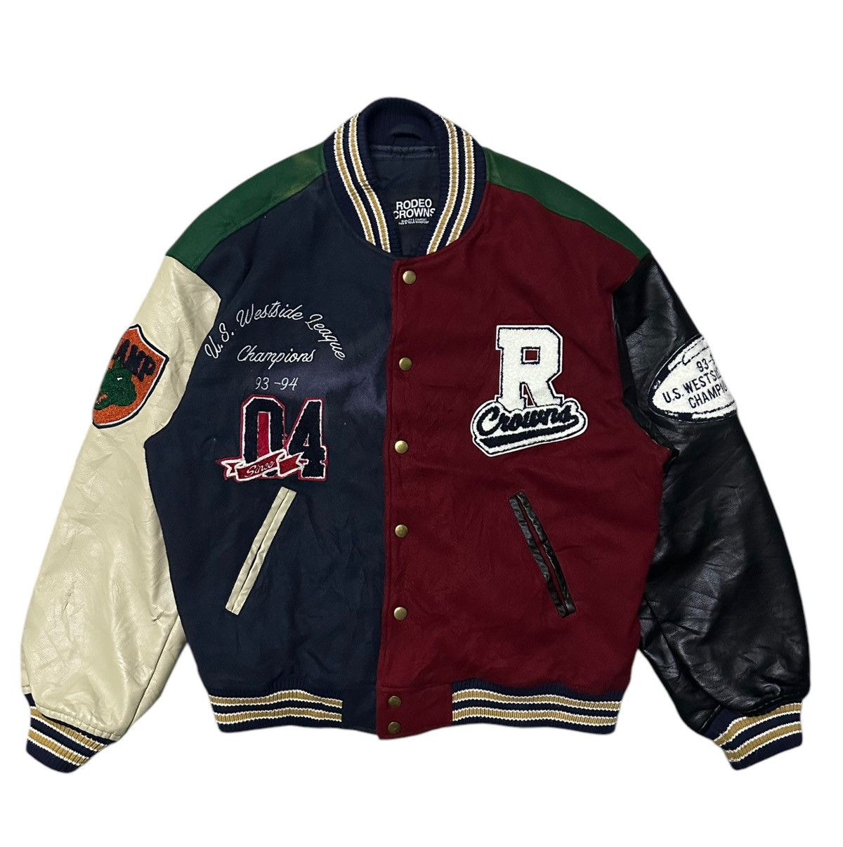 Varsity Jacket × Vintage Rodeo Crowns U.S westside league champions ...
