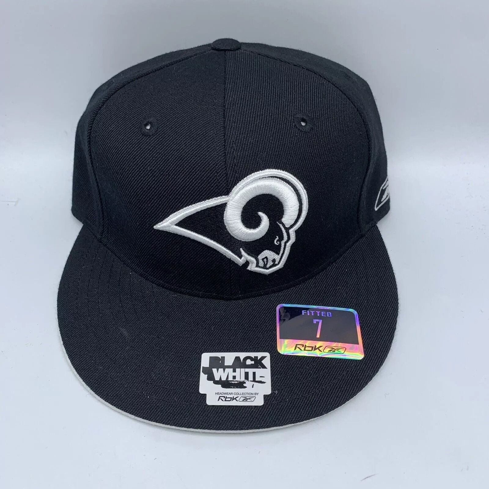NFL × Reebok × Vintage Vintage Los Angeles Rams Size 6 3/4 NFL Mens Hat ...