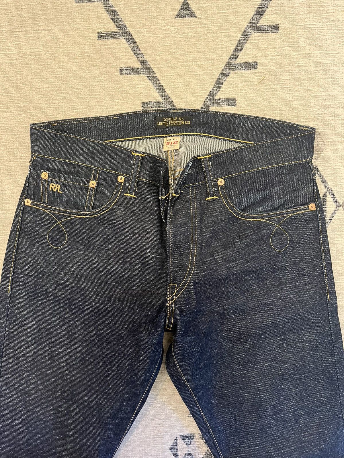 RRL Ralph Lauren Double RL - RRL Limited Edition of 200 Raw Slim ...