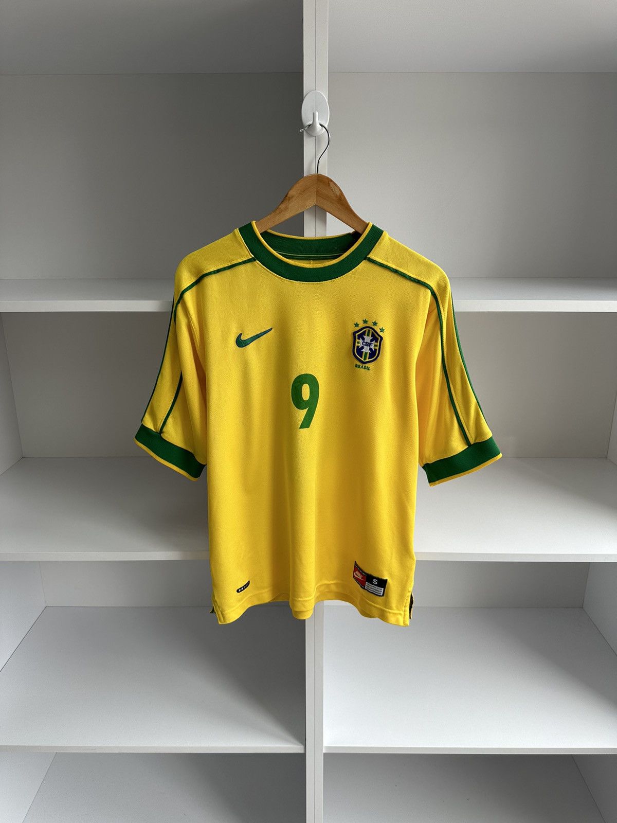 Vintage Brazil Home Shirt # Ronaldo World Cup 1998 Brasil Jersey | Grailed