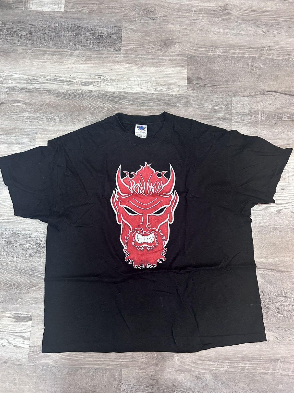 Wwf 2002 Undertaker Big Red Devil Shirt | Grailed