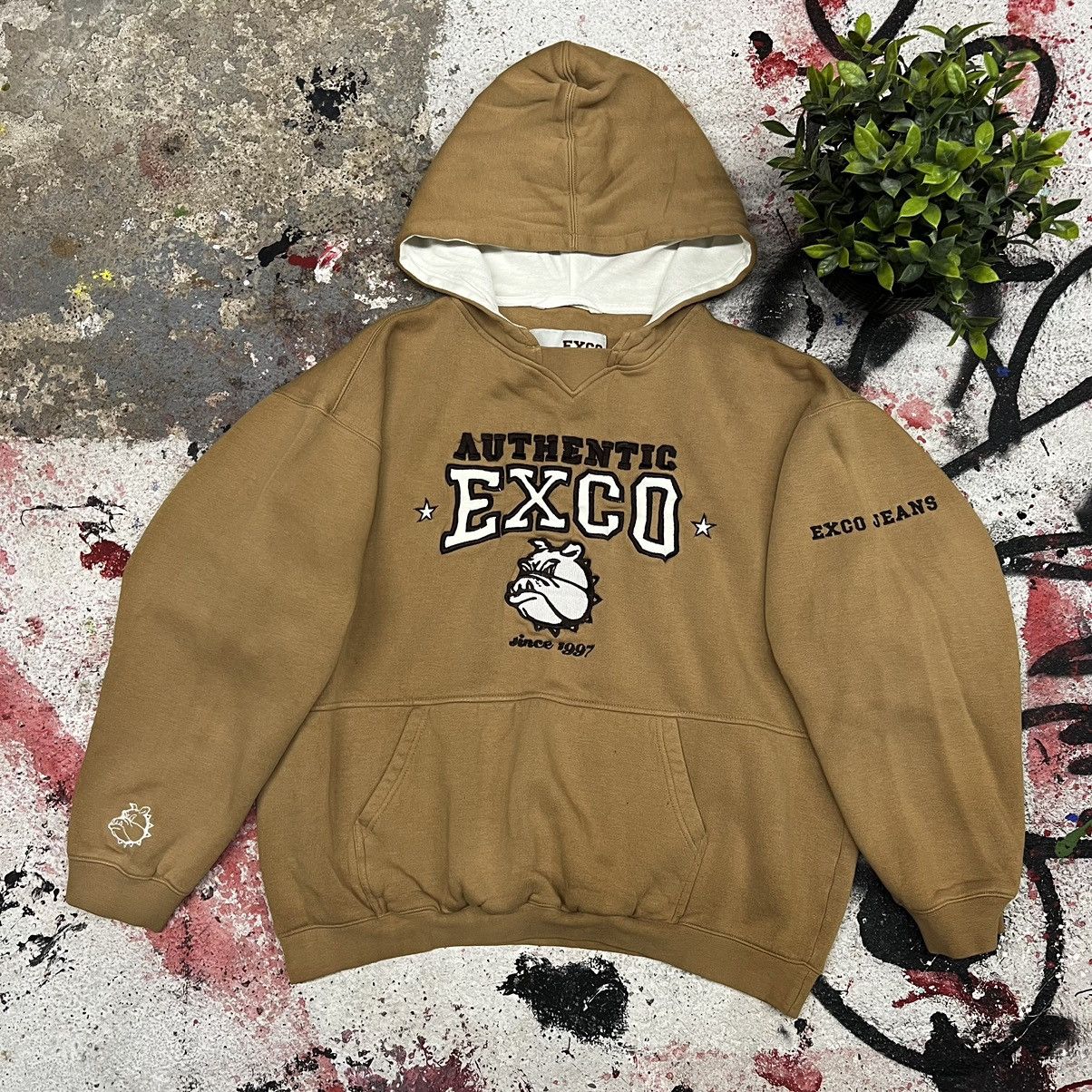 Jnco × Made In Usa × Vintage Y2K JNCO EXCO BULLDOG BAGGY HOODIE | Grailed