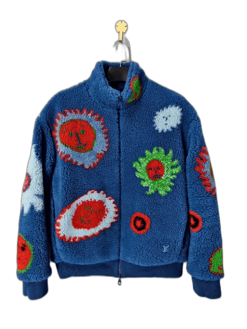 Louis Vuitton Louis Vuitton Blue Teddy Jacket | Grailed