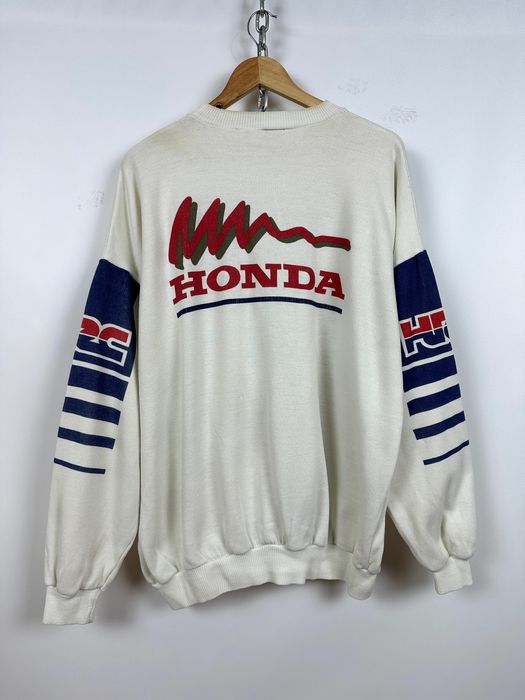 Vintage 80s Vintage Honda HRC Racing Sweatshirt | Grailed