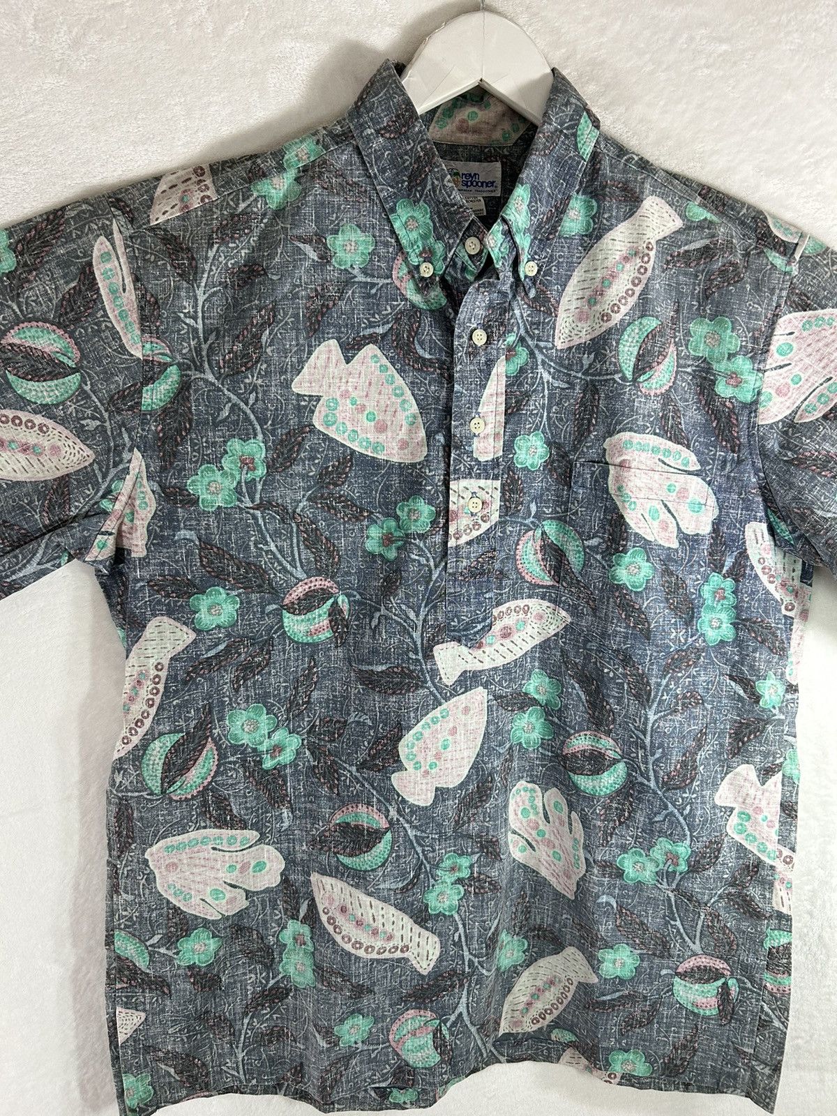 Reyn Spooner Vintage Reyn spooner large USA made cotton mix | Grailed