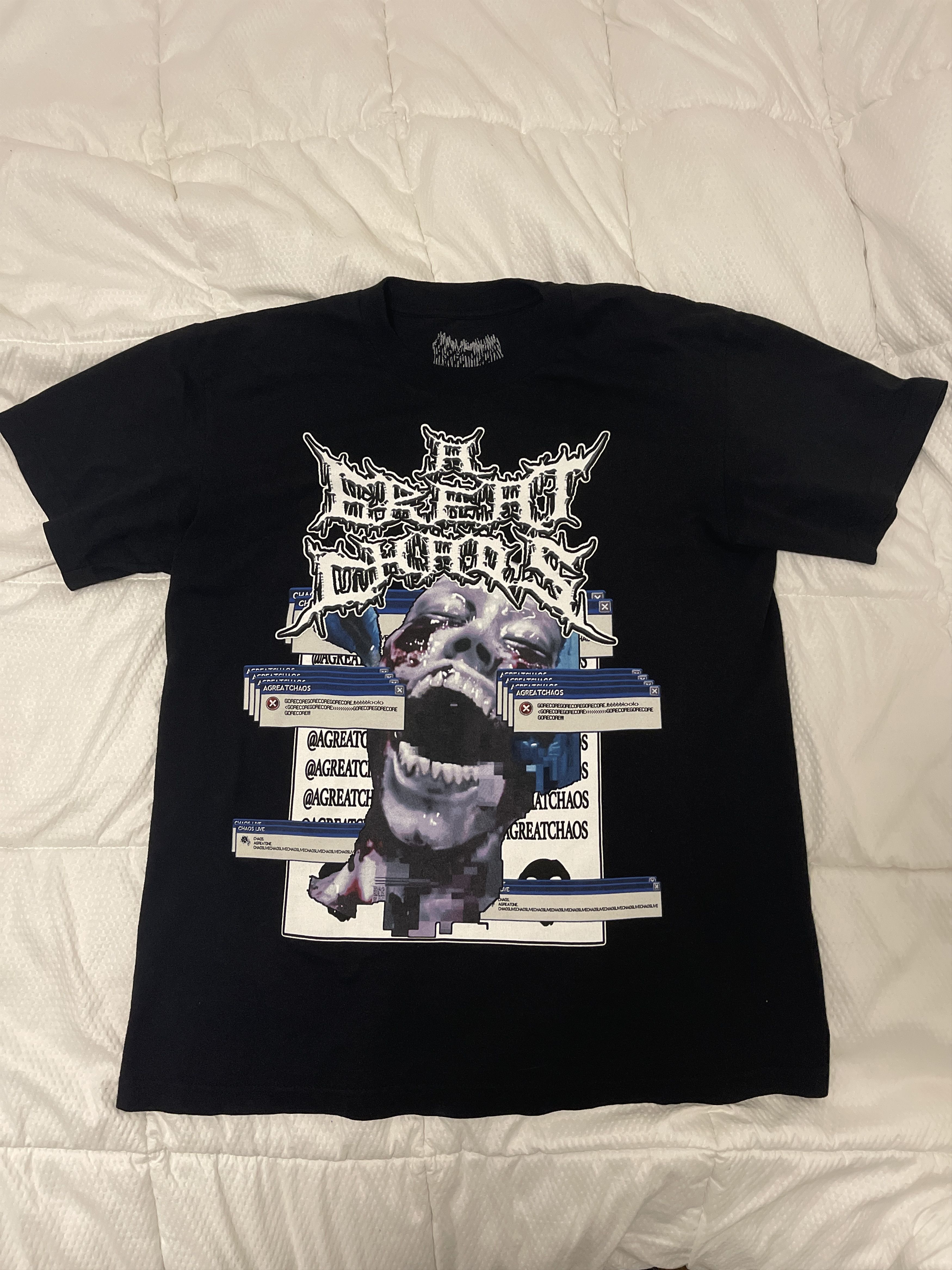 Ken Carson Ken Carson a great chaos tour merch tee | Grailed