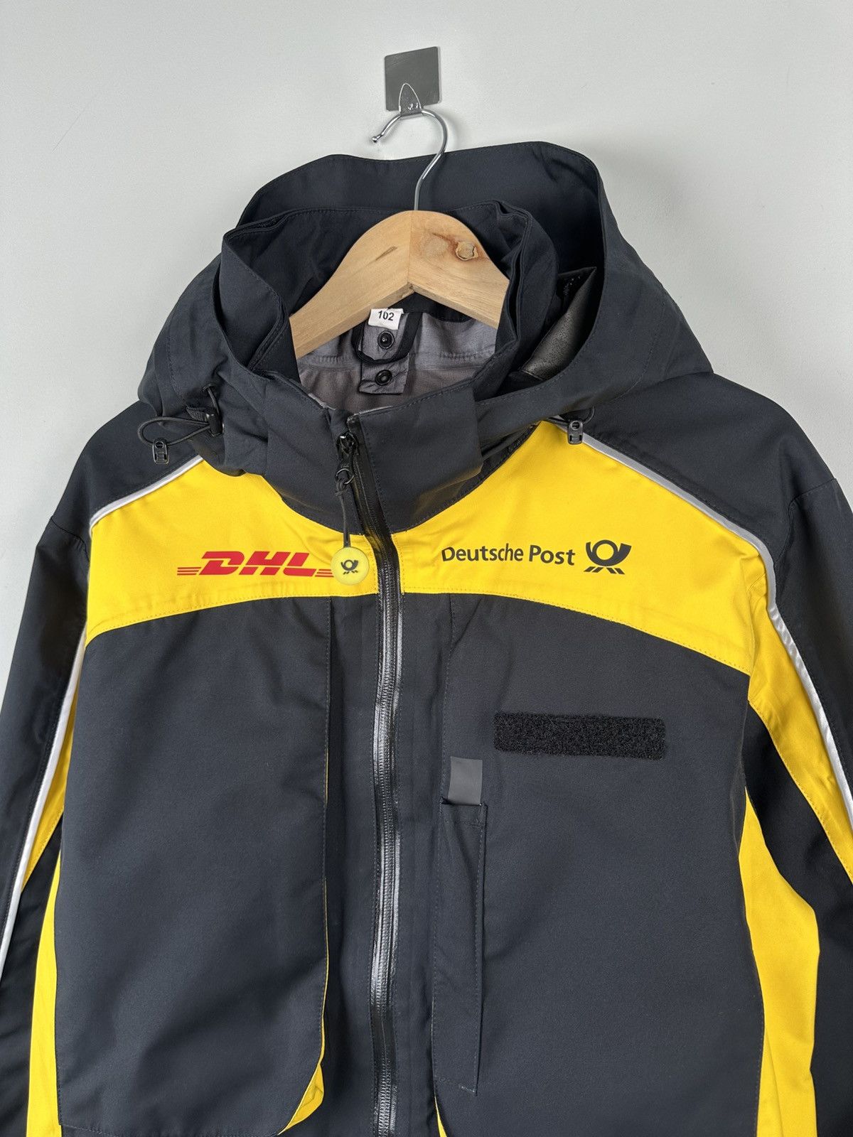 DHL DHL GORE-TEX Jacket Hooded Outdoor | Grailed