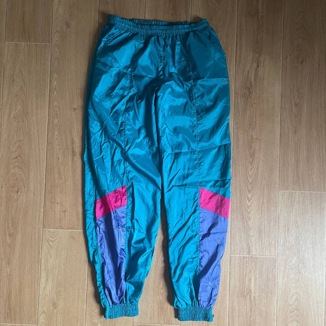 Vintage Vintage 90s Puma Pants Retro Style Nylon Sweatpants | Grailed