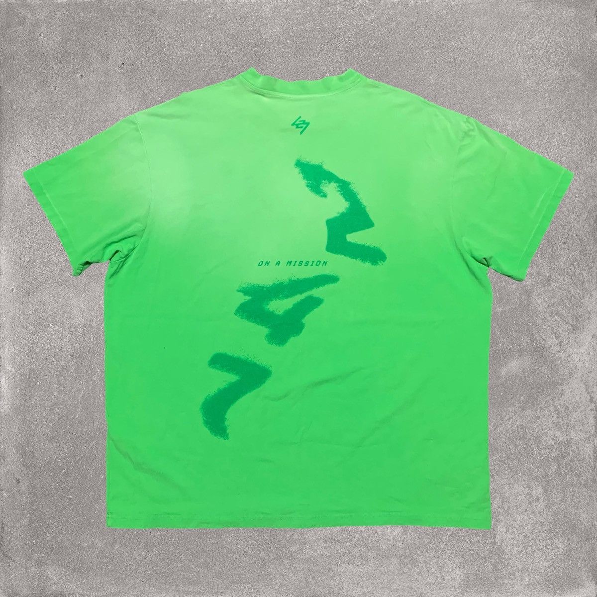 Represent Clo. Represent XL 247 Motion Oversized Speed Green Tee | Grailed