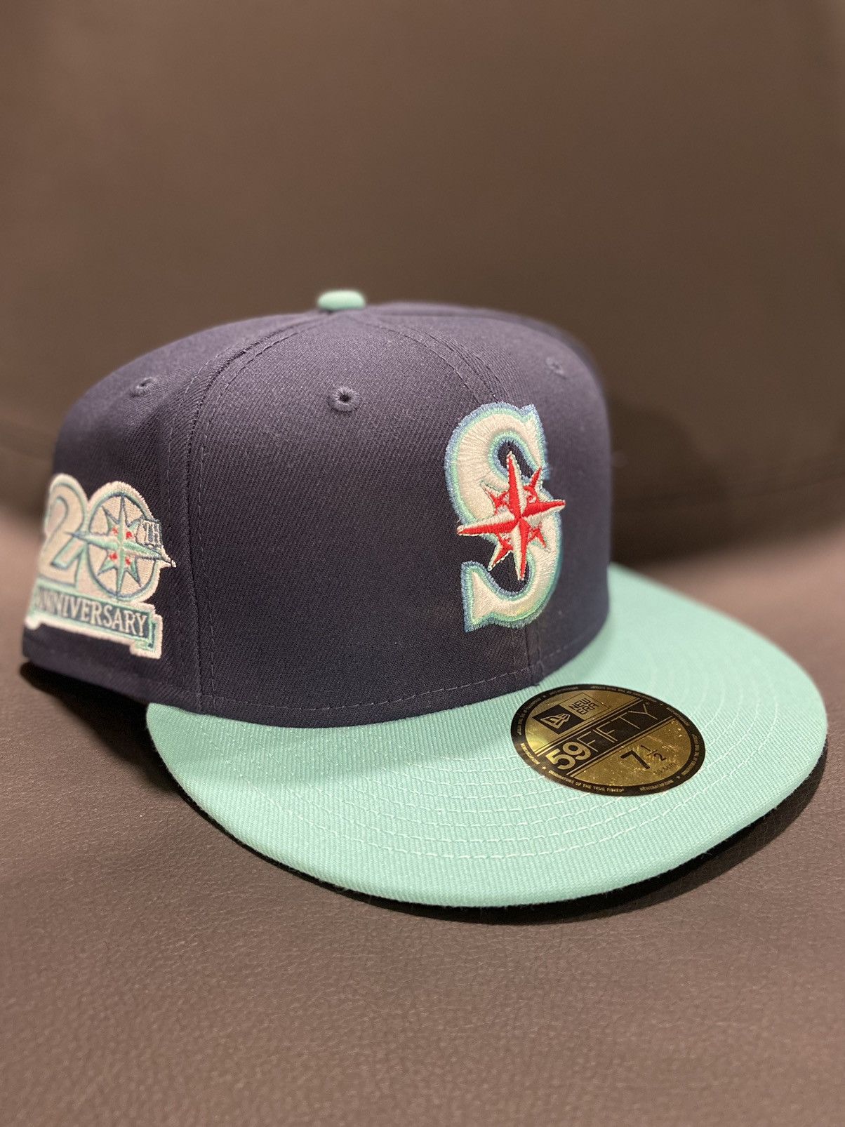 New Era Hat Club Seattle Mariners Kraken 7 1/2 New Era 59fifty | Grailed