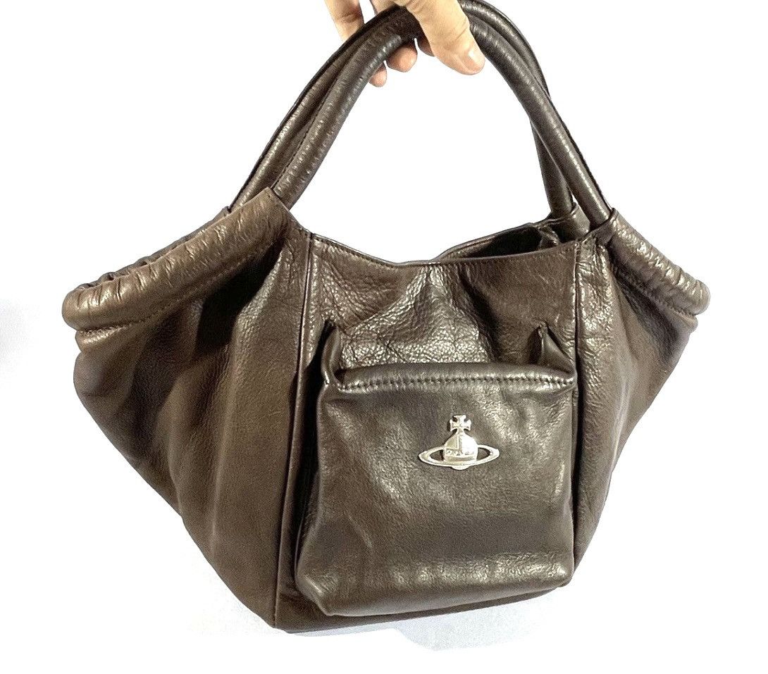 Vivienne Westwood Rare‼️ Soft Leather Orb Tote Bag | Grailed