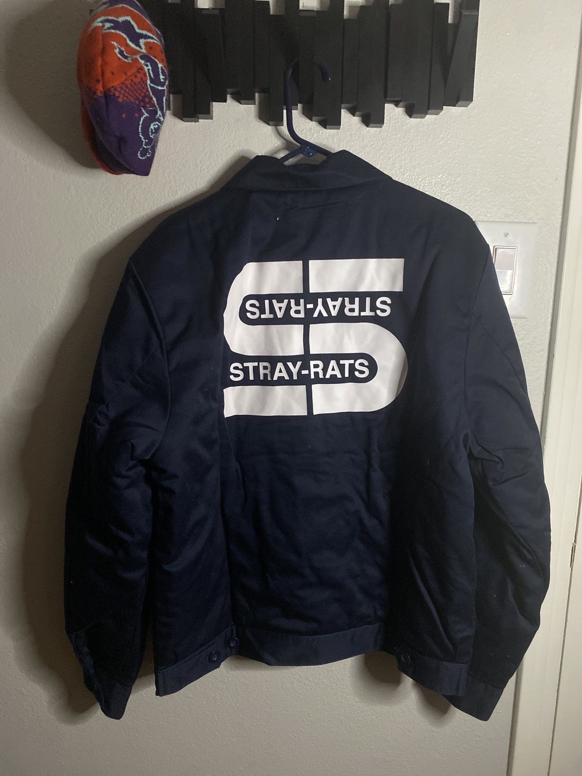Stray Rats Navy blue stray rats jacket | Grailed
