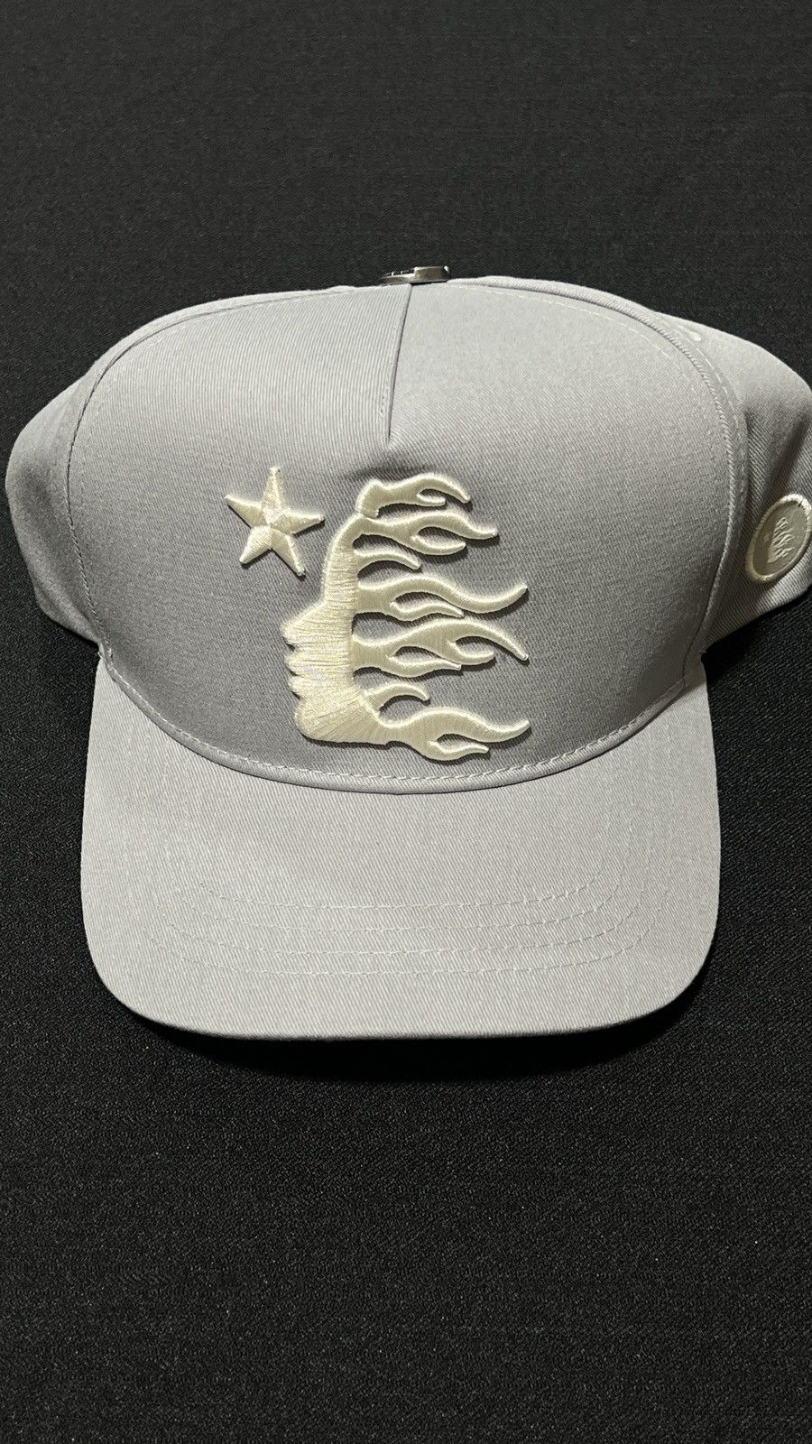 HELLSTAR Hellstar Grey SnapBack Cap | Grailed