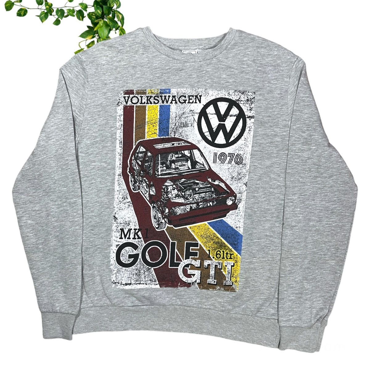 Bmw × Racing Volkswagon GOLF MK1 GTI 1976 Volkswagen Sweater | Grailed
