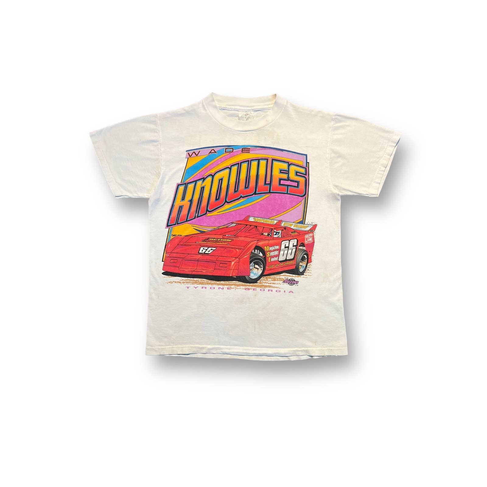 NASCAR × Vintage 90’s Wade Knowles Stock Car Racing T-shirt | Grailed