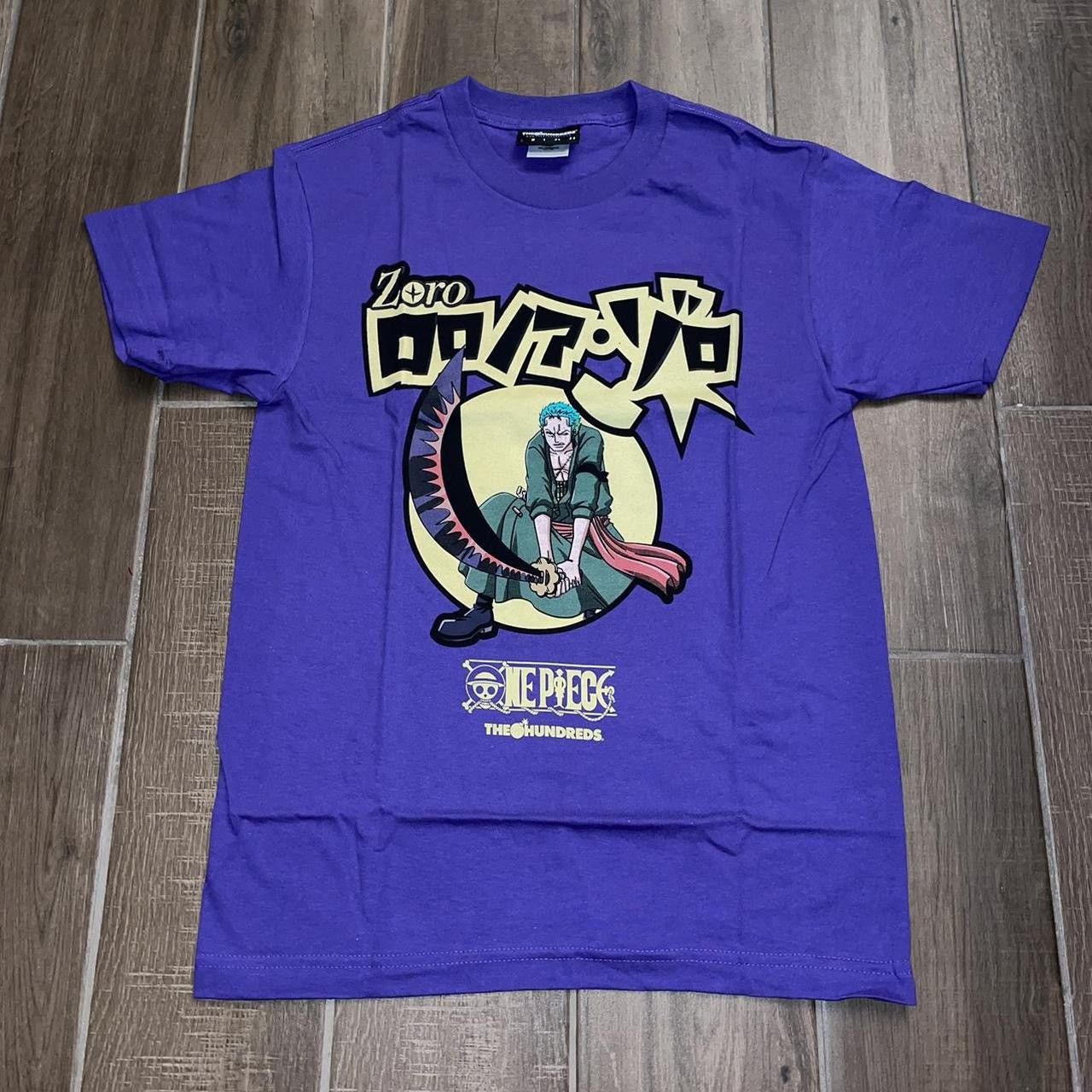 The Hundreds The Hundreds x One Piece Anime Zoro t shirt | Grailed