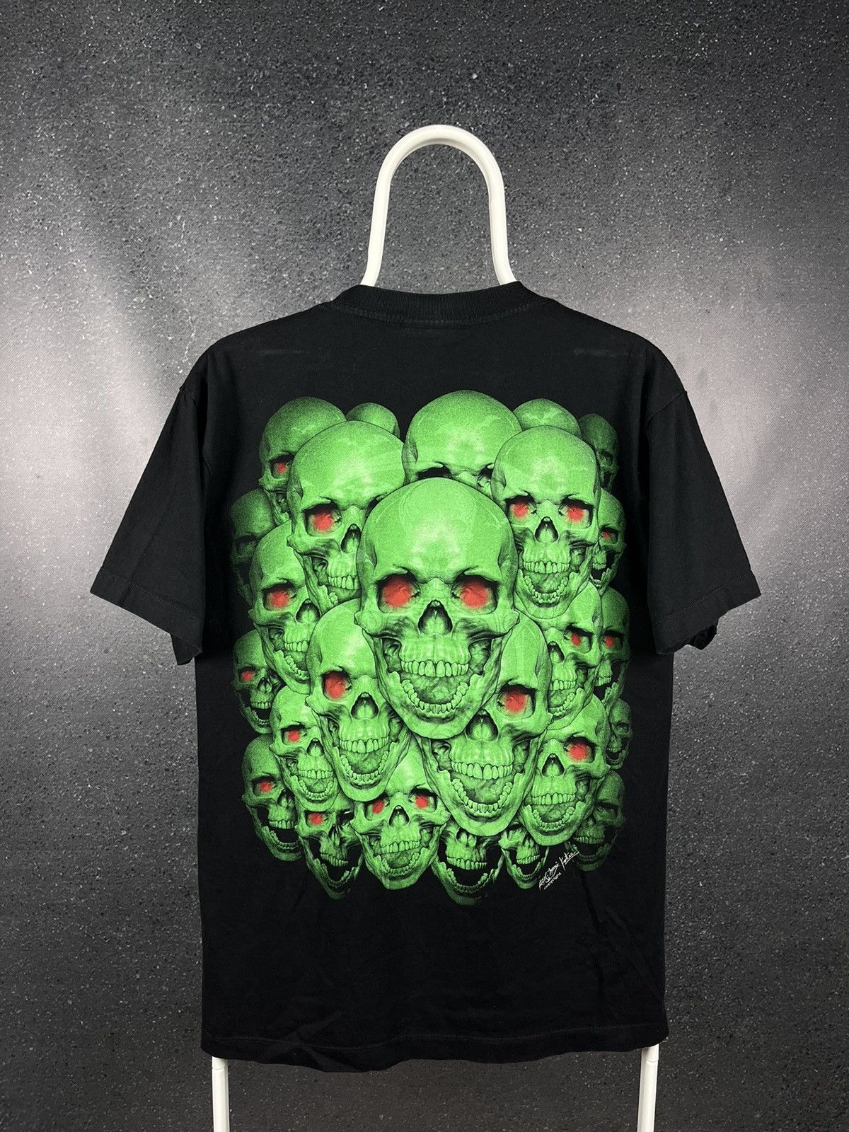 Vintage 💀Men’s Vintage T-Shirt 3D Lonic Logo Skeleton Tee Y2K💀 | Grailed