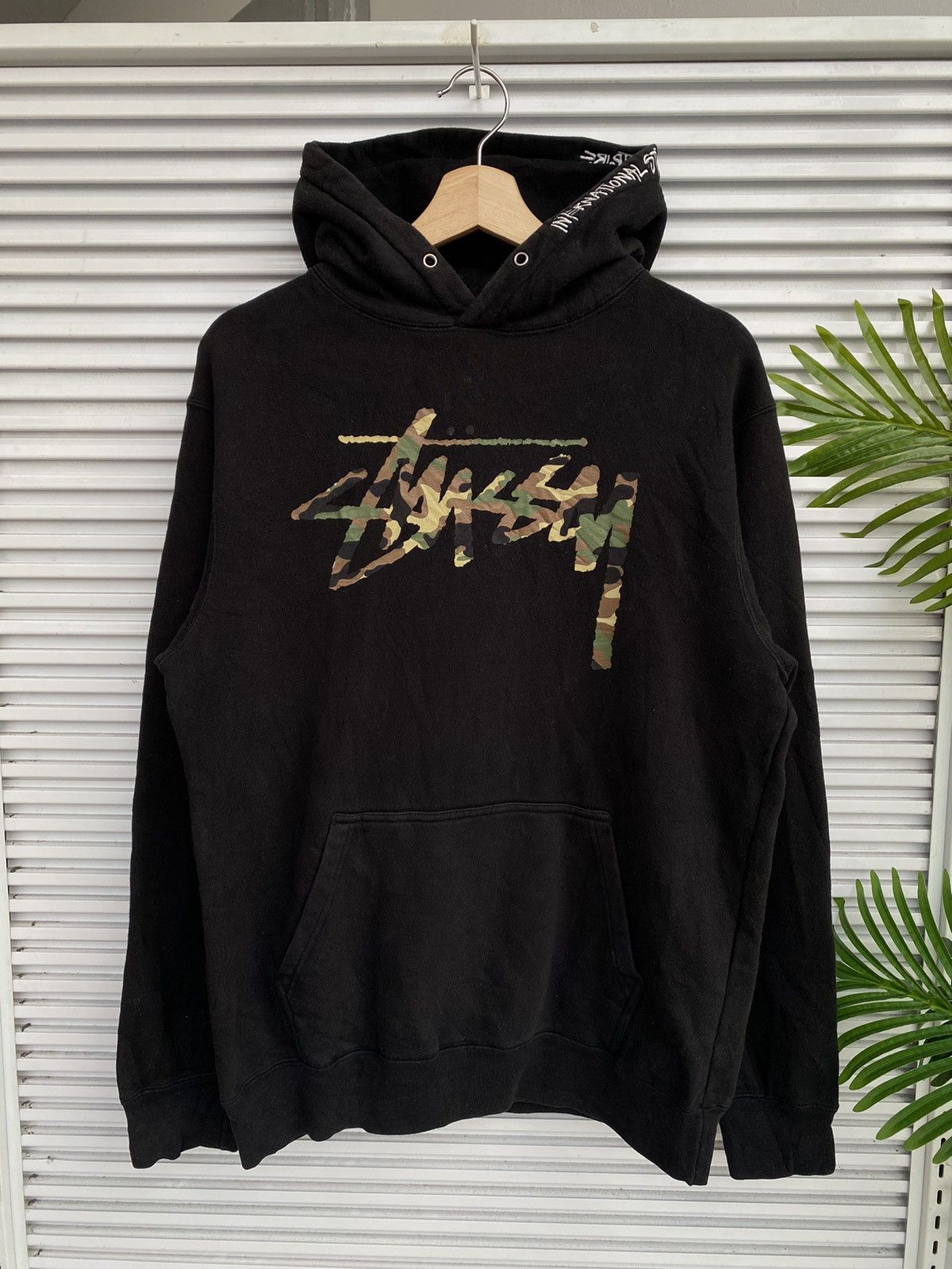 Vintage Vintage Stussy Tribe Camouflage Hoodies Travis Flacko Scott Grailed