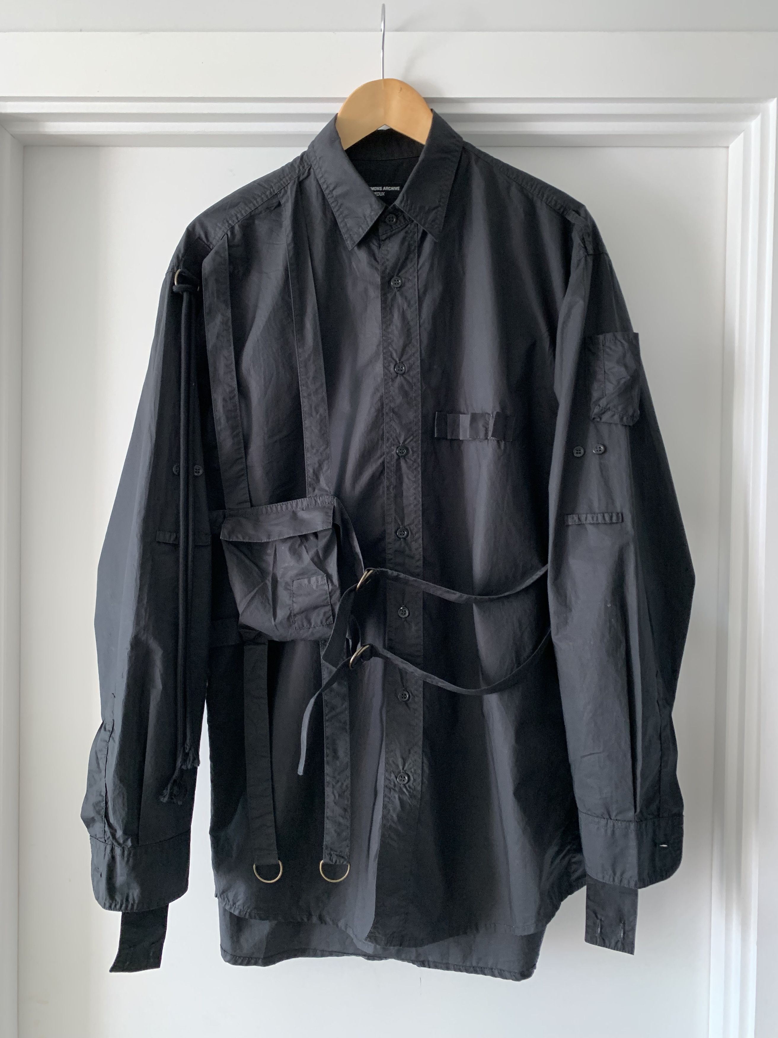 Raf Simons Raf Simons SS03 Consumed 🧟‍♂️ Archive Redux Bondage Sirt ...