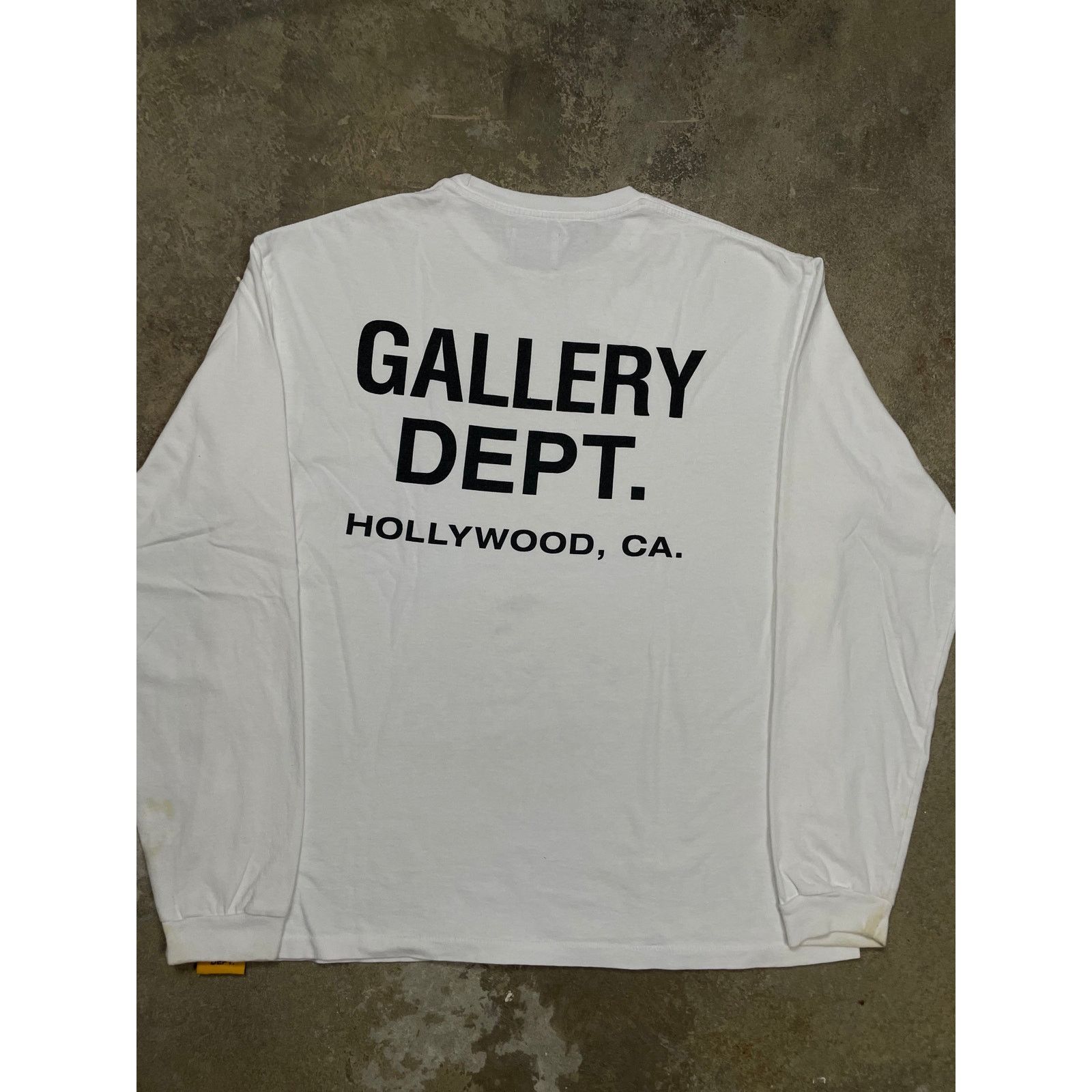 Gallery Dept. Gallery Dept L/S White Souvenir Used Large | Grailed