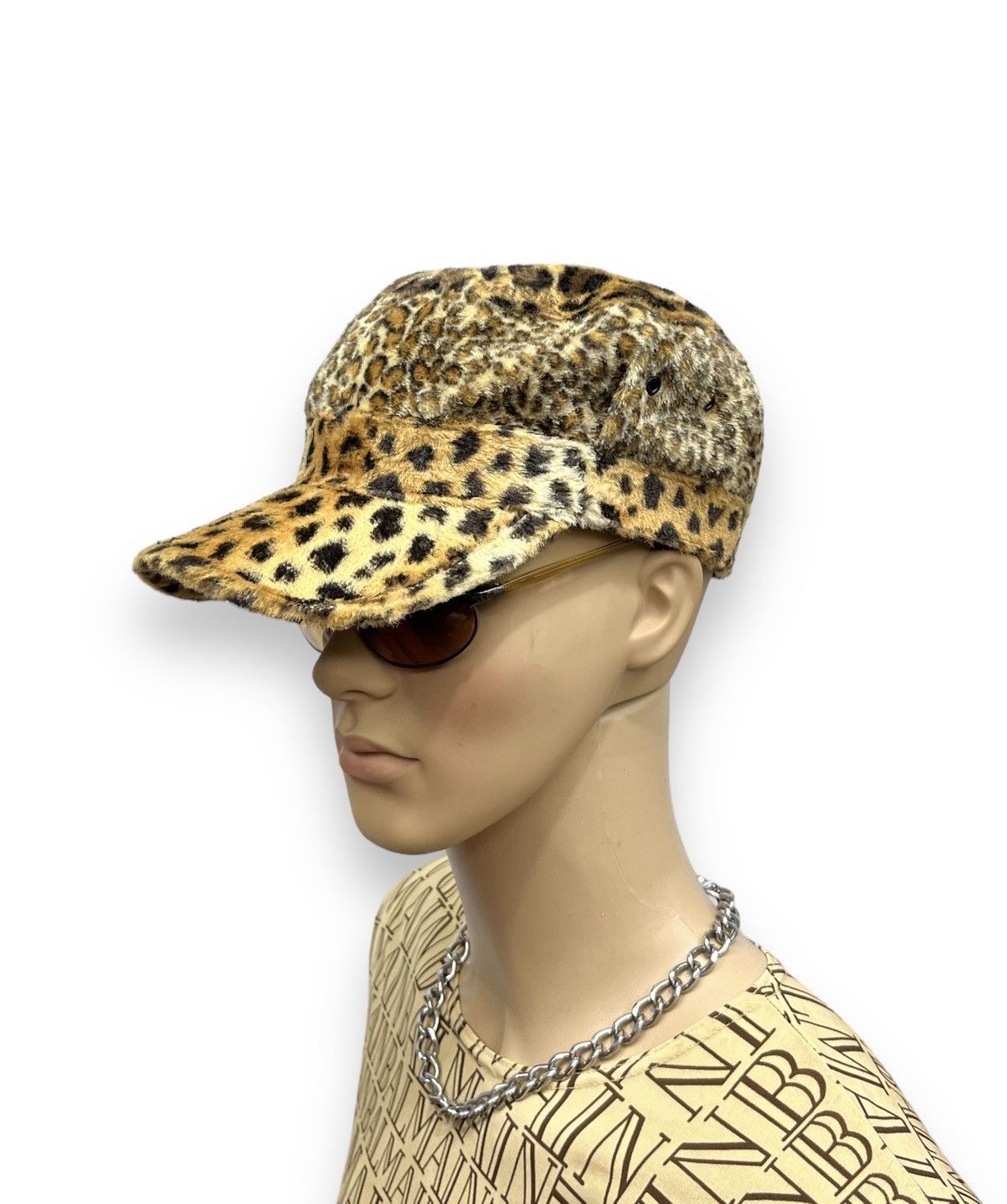 Archival Clothing 🔥🐆Vintage Designer CA4LA Luxury Leopard Design Hat💥 ...