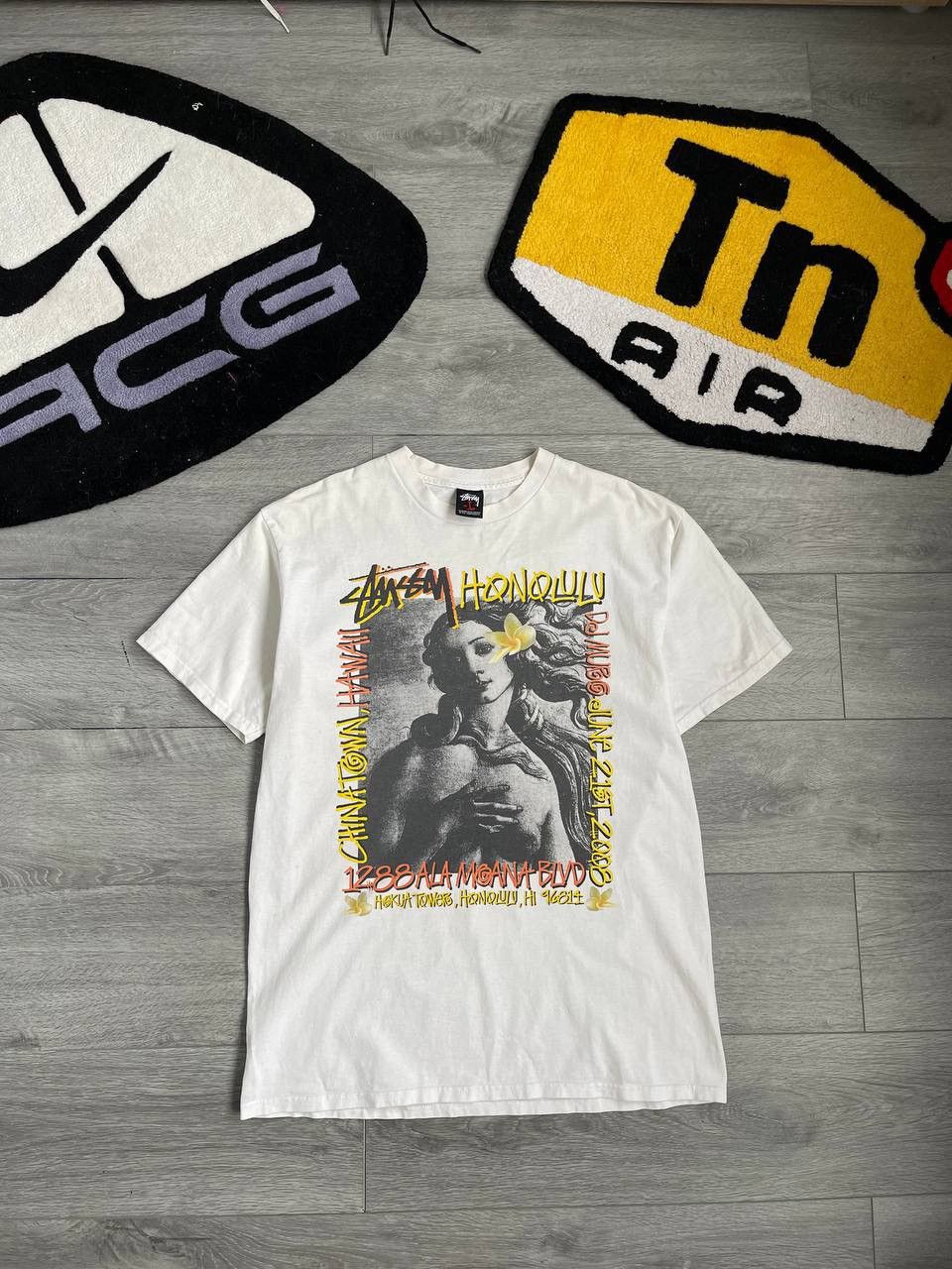 Streetwear × Stussy × Vintage Rare Stussy Designs Venus Photo Tees ...